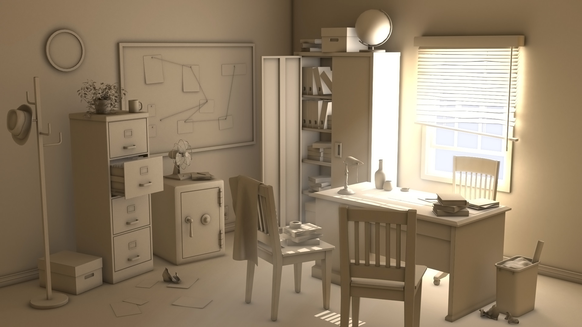 ArtStation - Investigator Room