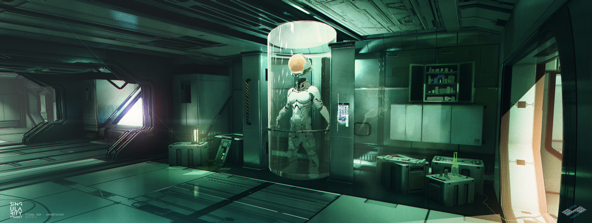 ArtStation - Singularis - Environment / Personal Room Workstation