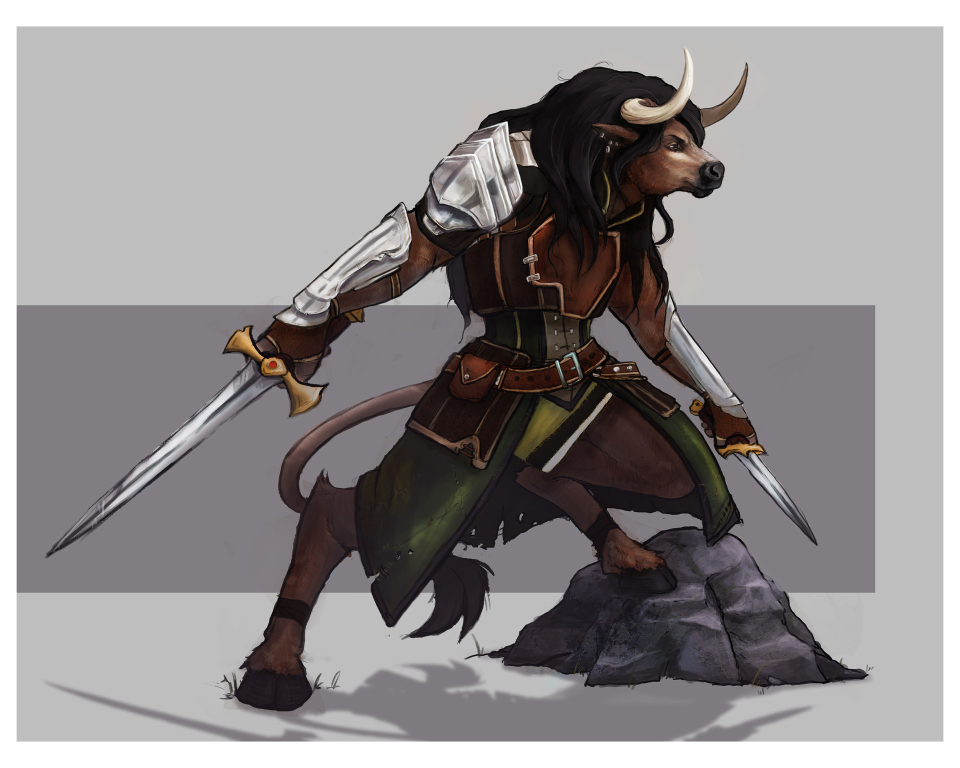 ArtStation - Blair the Rouge: Character Concept Redesign