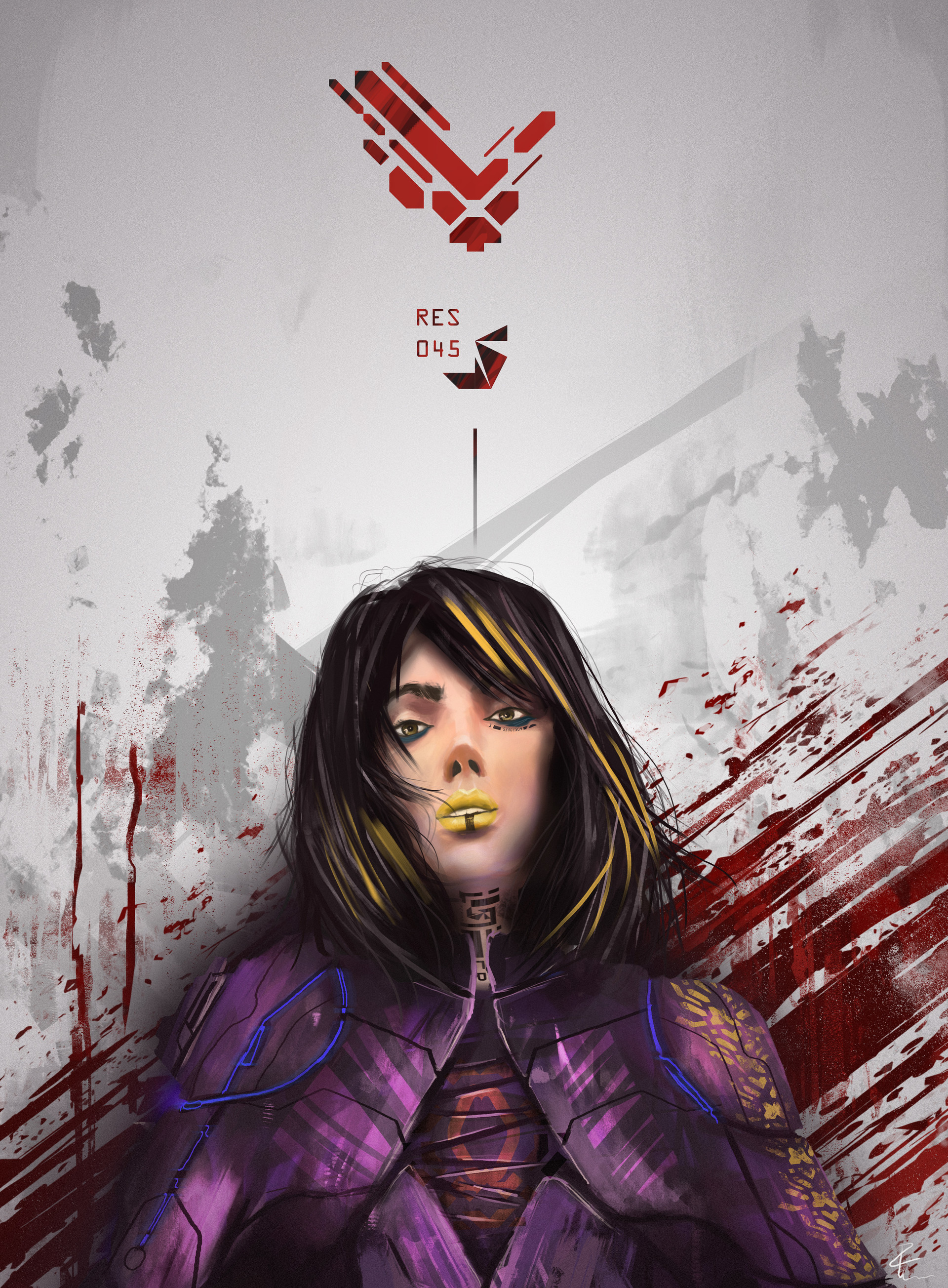 ArtStation - RES 045 - Girl