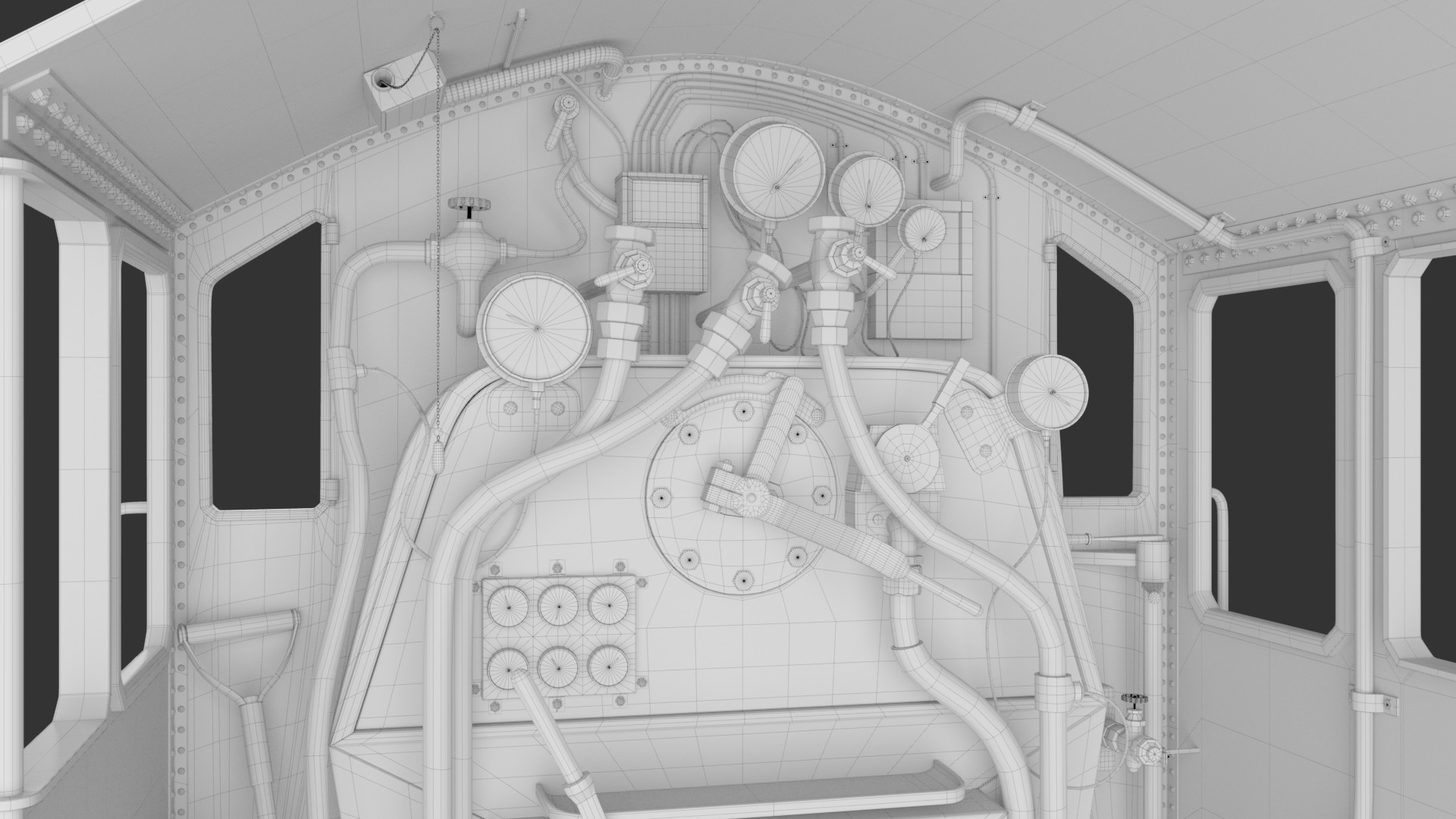 Jae wook Park - GWR 4900 Class 5972 Olton Hall (Hogwarts Express Fan Art)