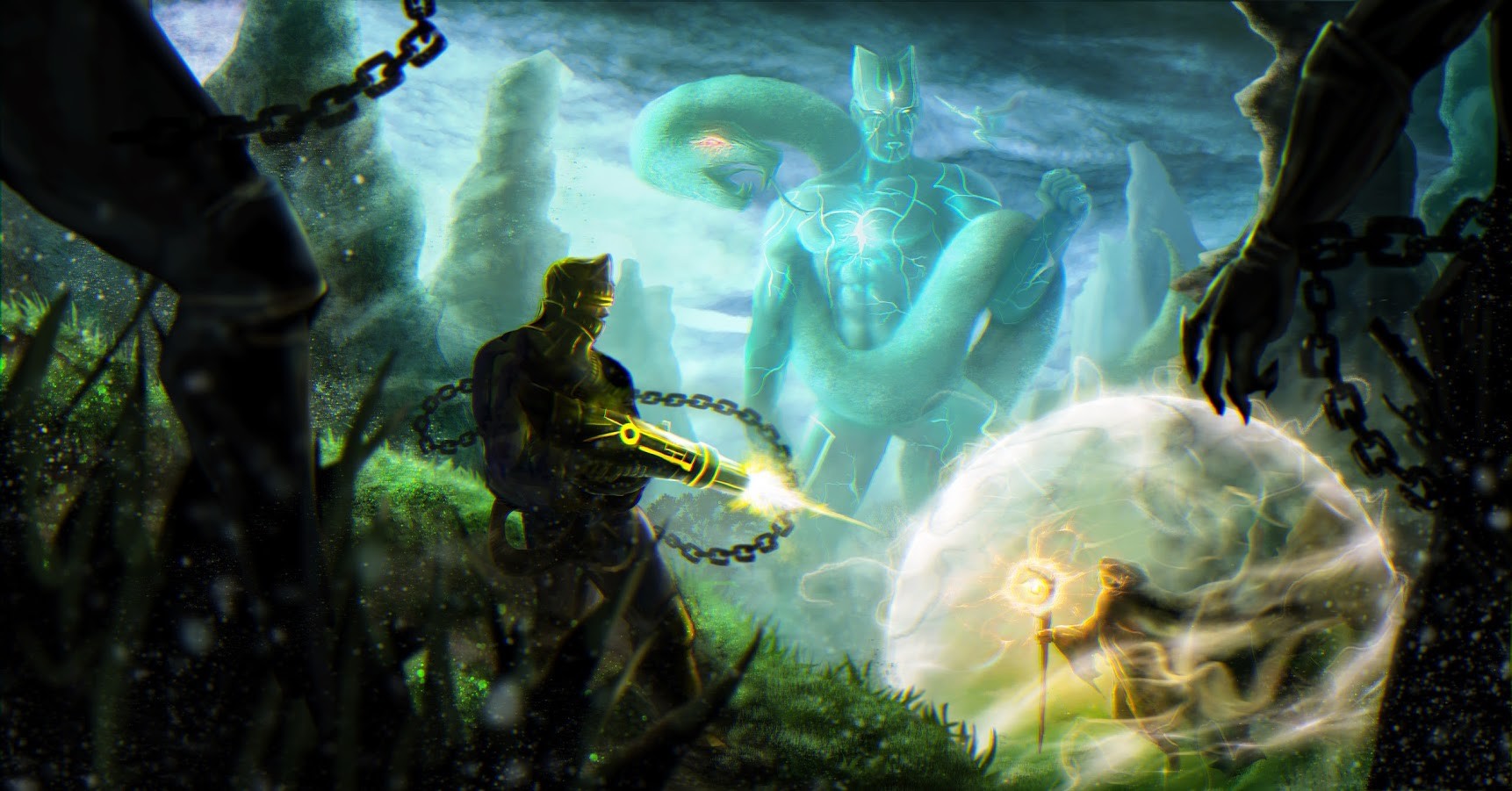 ArtStation - The Serpent Titian