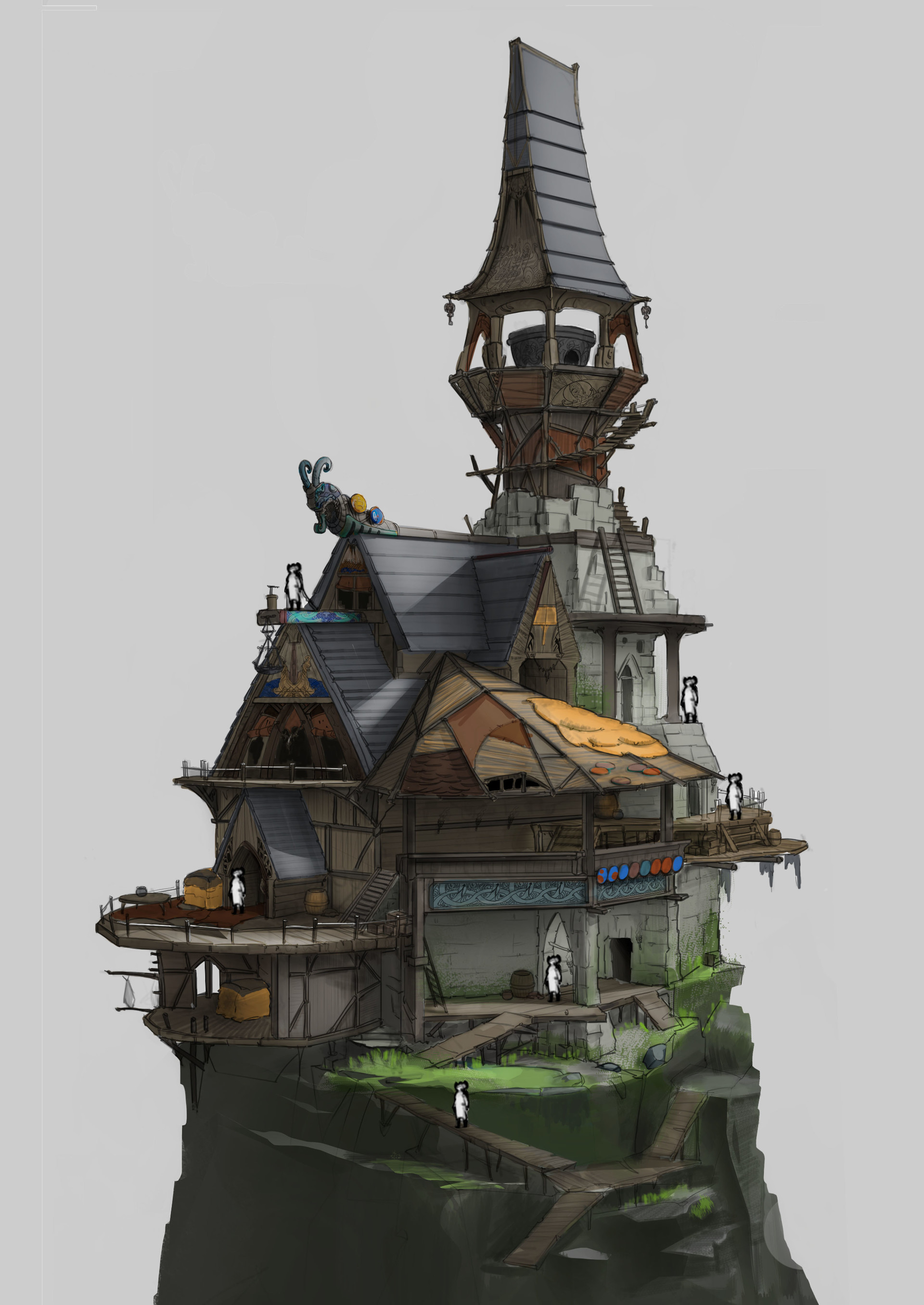 ArtStation - Viking`s Architecture