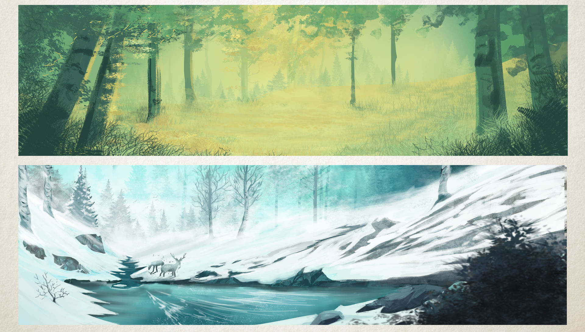 ArtStation - Scandinavian environment art