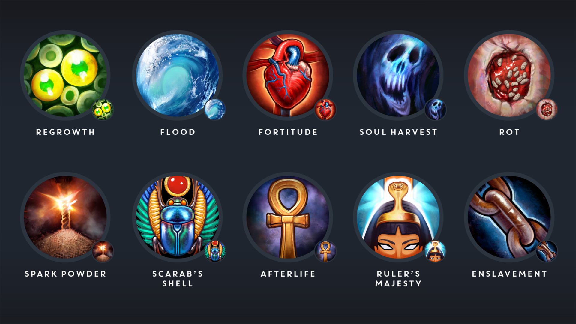 Alex Monge - Icons - Gods of Rome