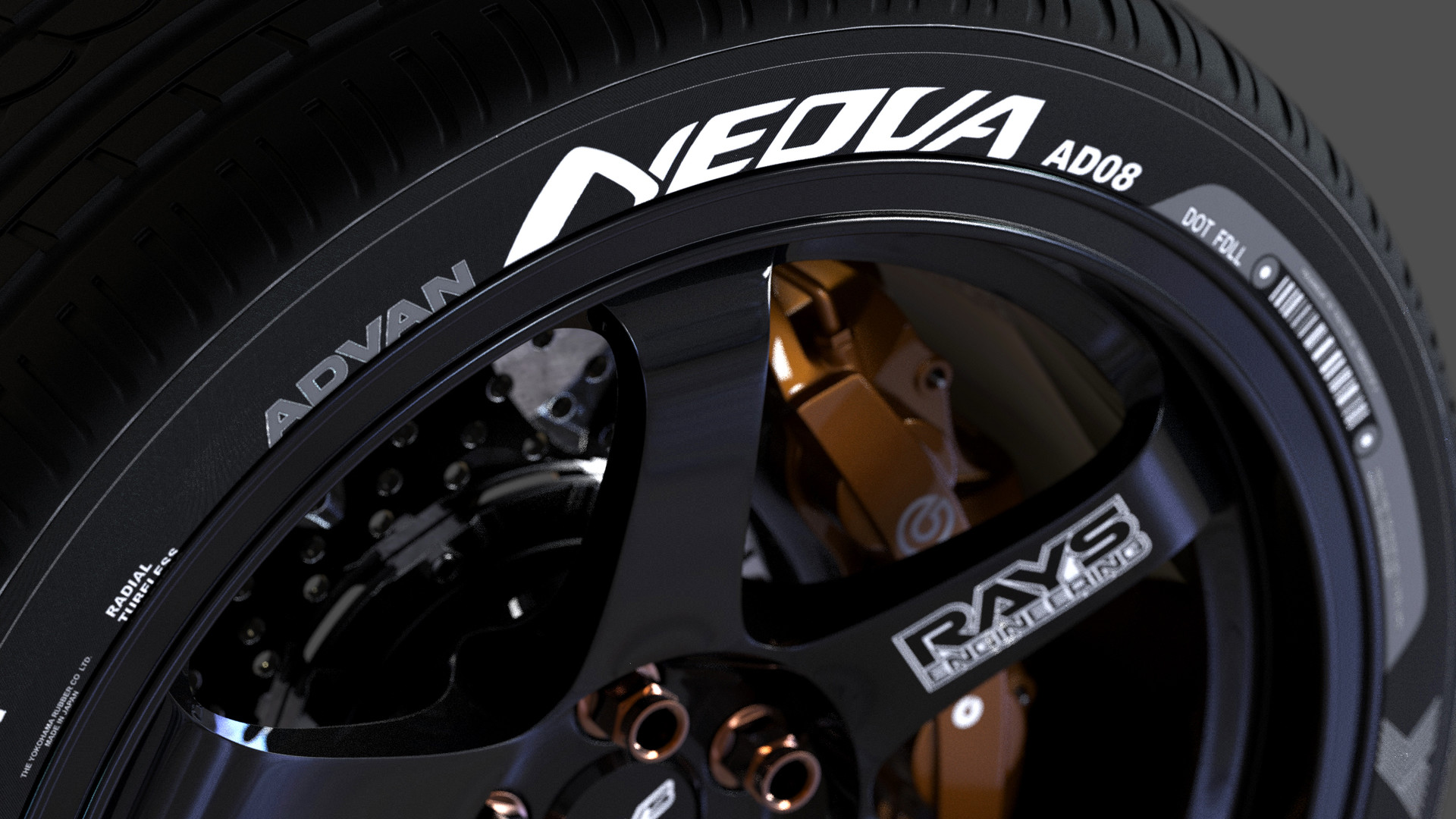 Maxime Perron - Volk TE37 / Brembo brakes