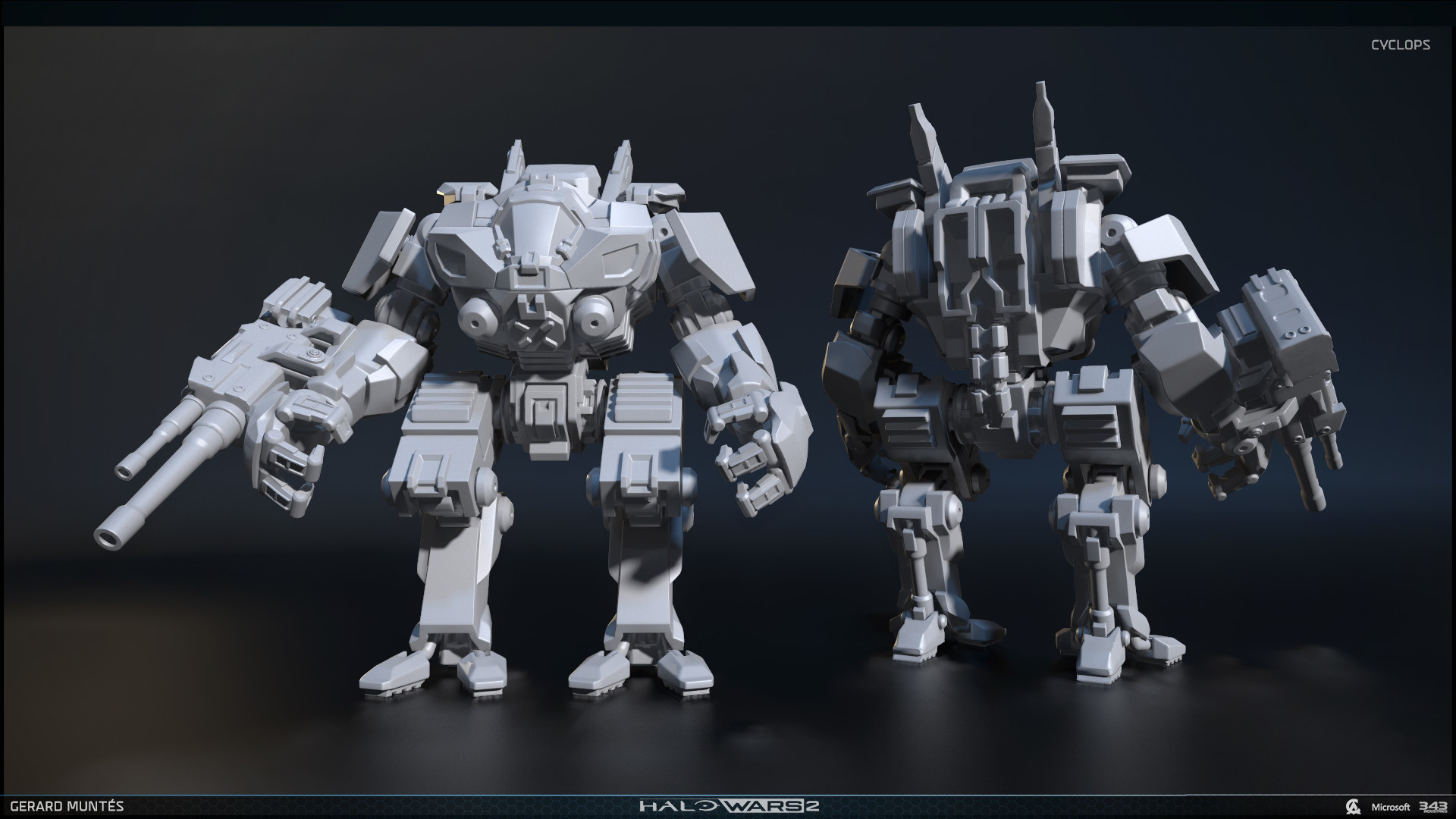 Gerard Muntés - Halo Wars 2 Cyclops