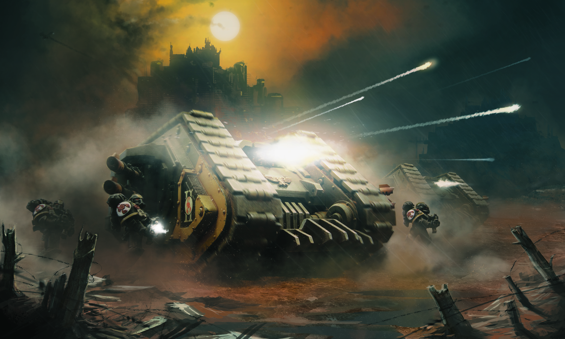 Forge world, by Max FitzGerald : r/ImaginaryVehicles