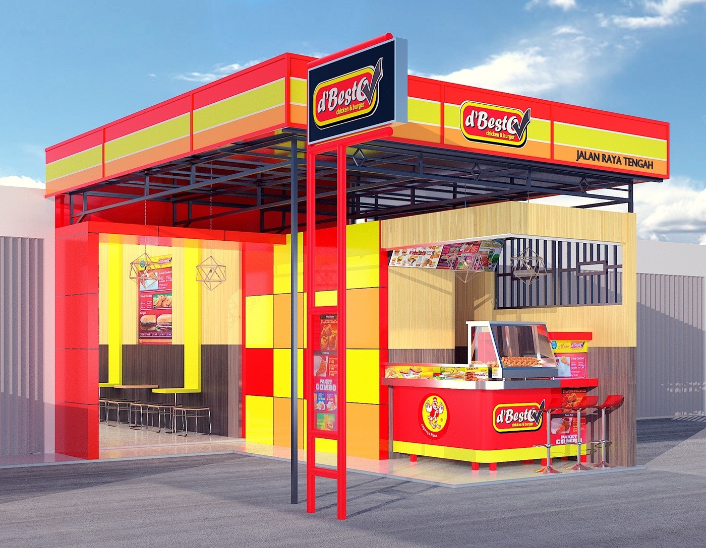 ArtStation - Restaurant D'besto