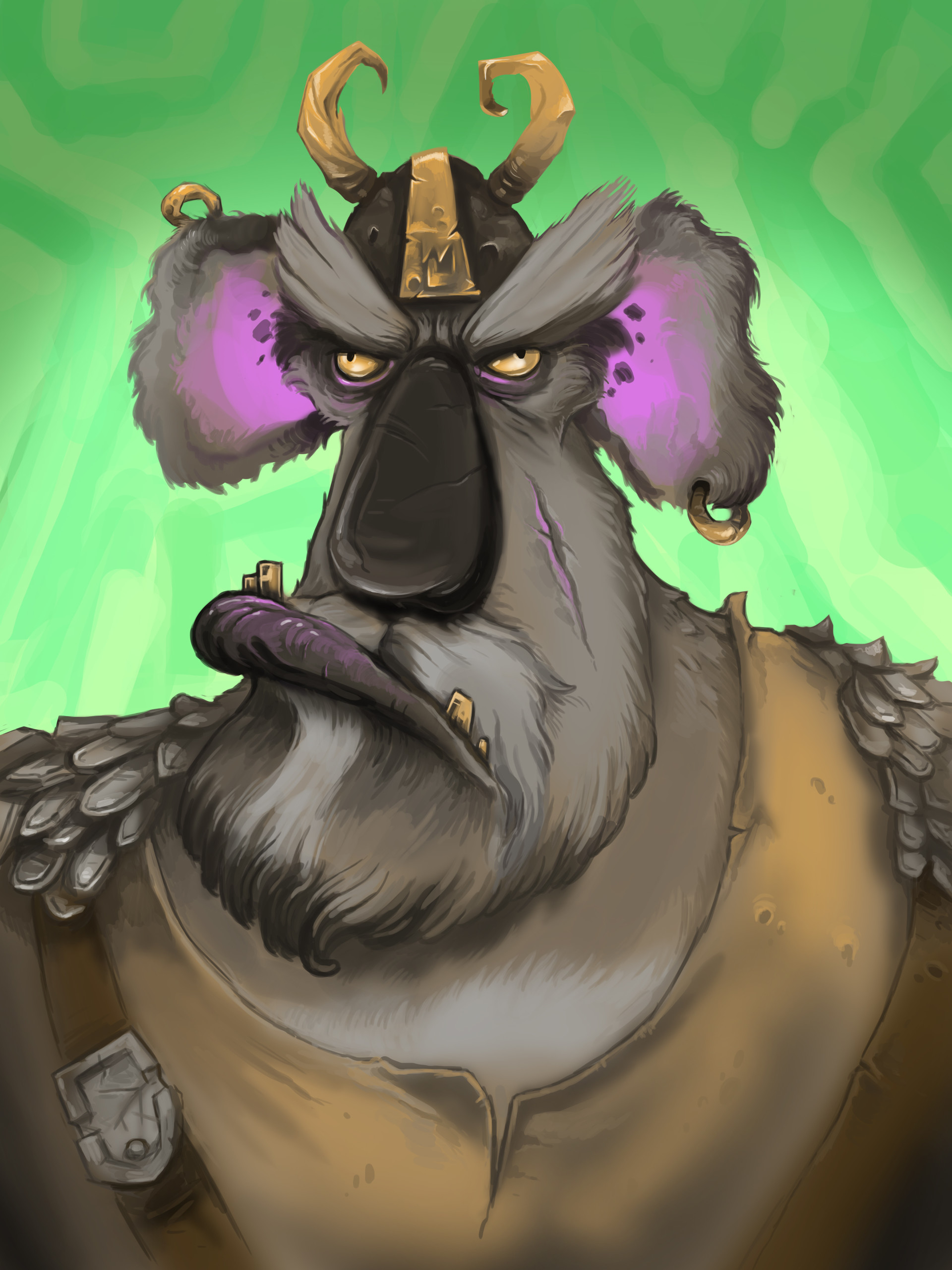 ArtStation - Warrior Koala