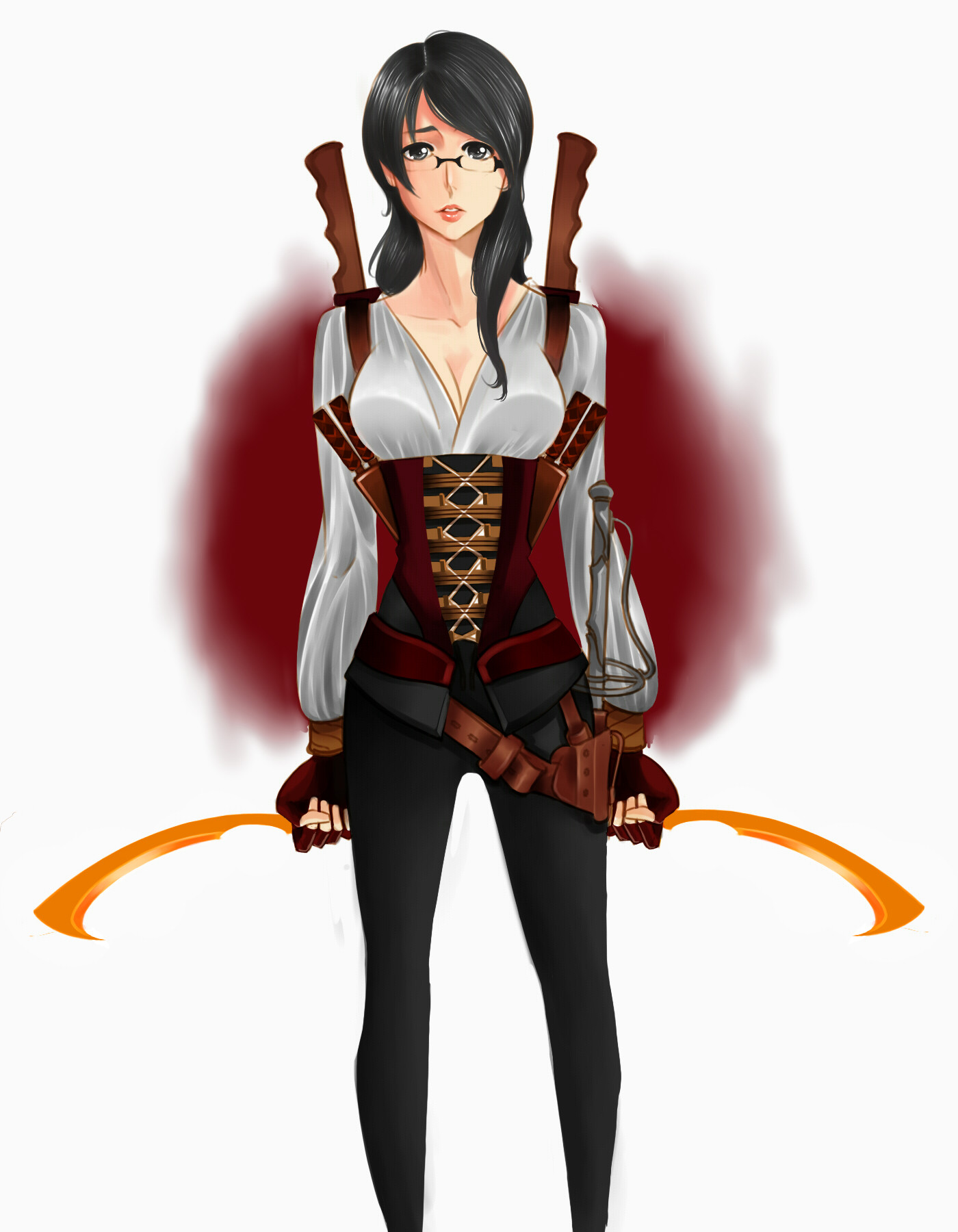 ArtStation - Vampire Hunter Character Concept