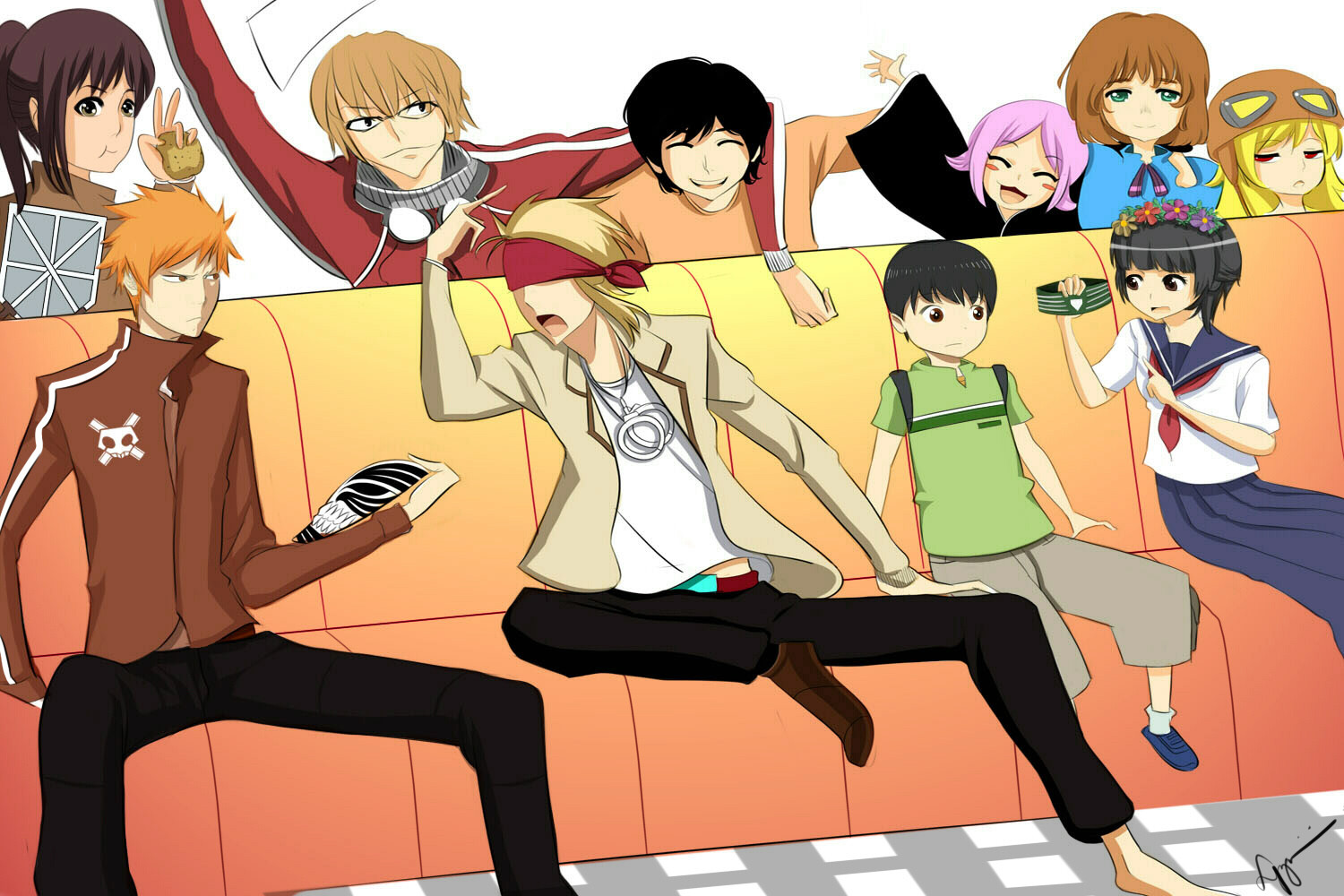 ArtStation - My Favorite Male Anime Characters