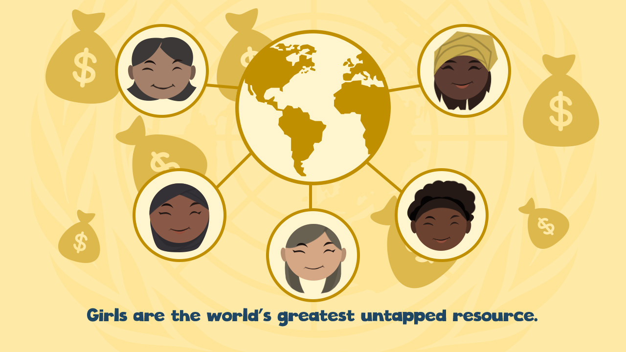 popsaart - UNFPA - Child Marriage Infographic video