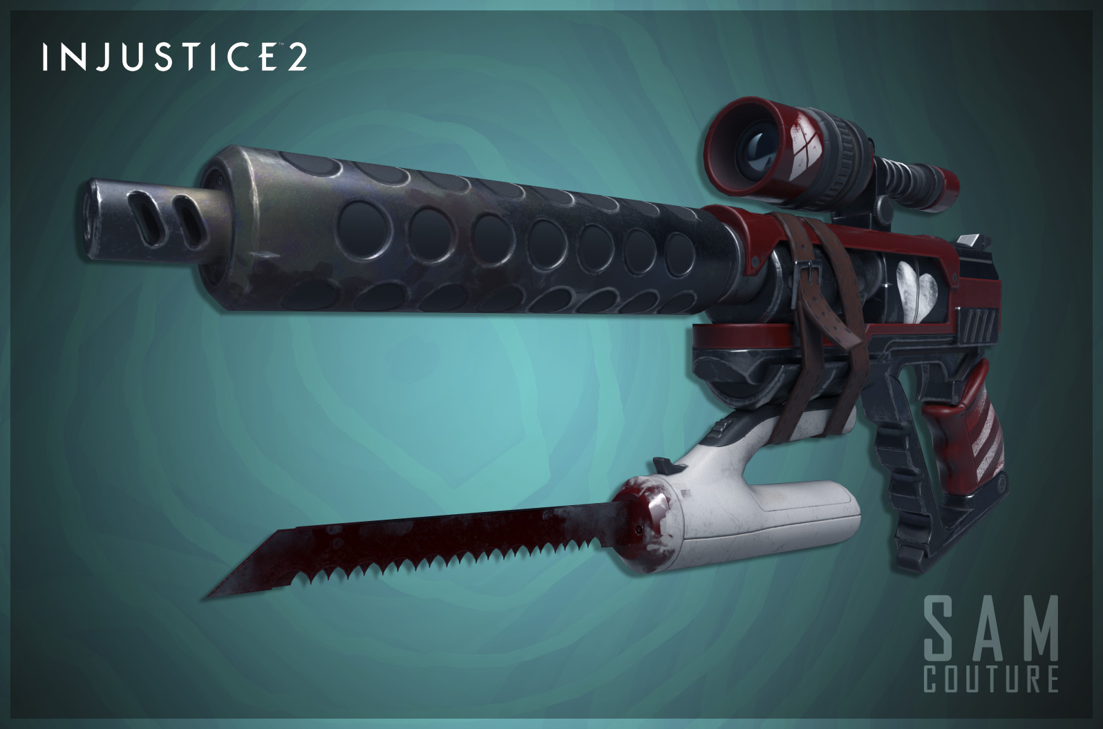 Sam Couture - Injustice 2 Harley Quinn Pistols