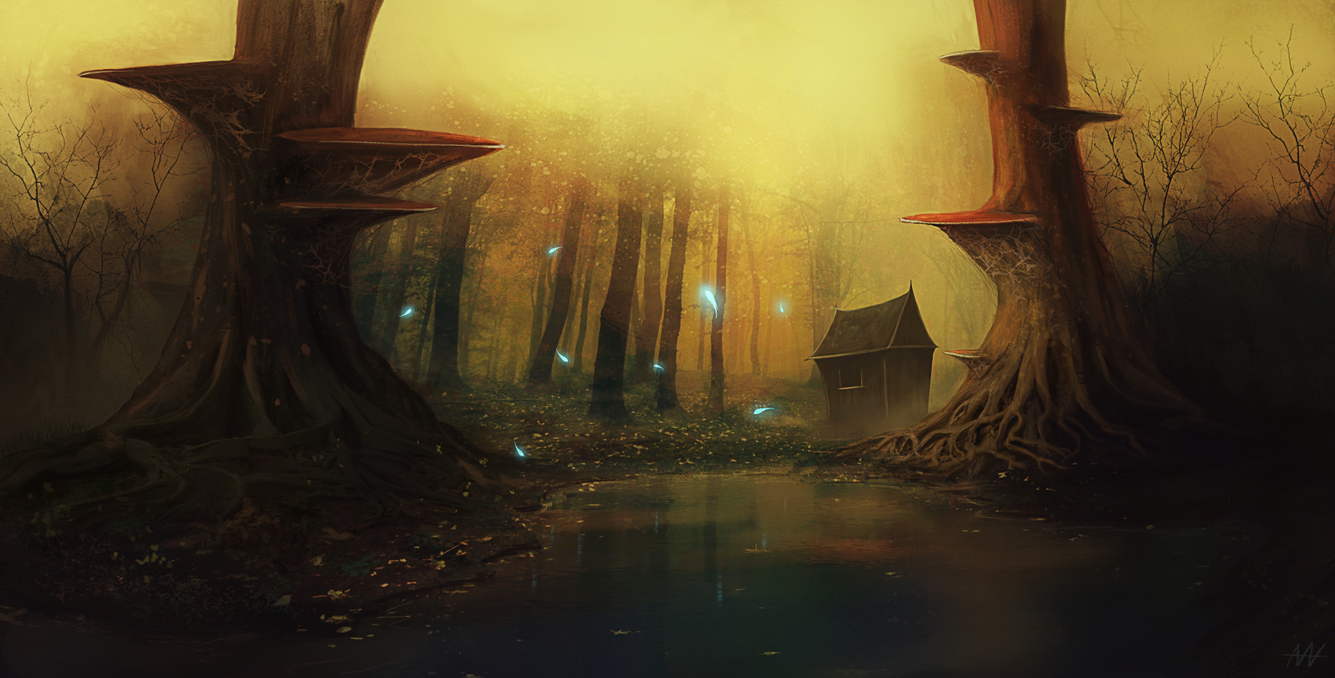 ArtStation - Deep in the Woods