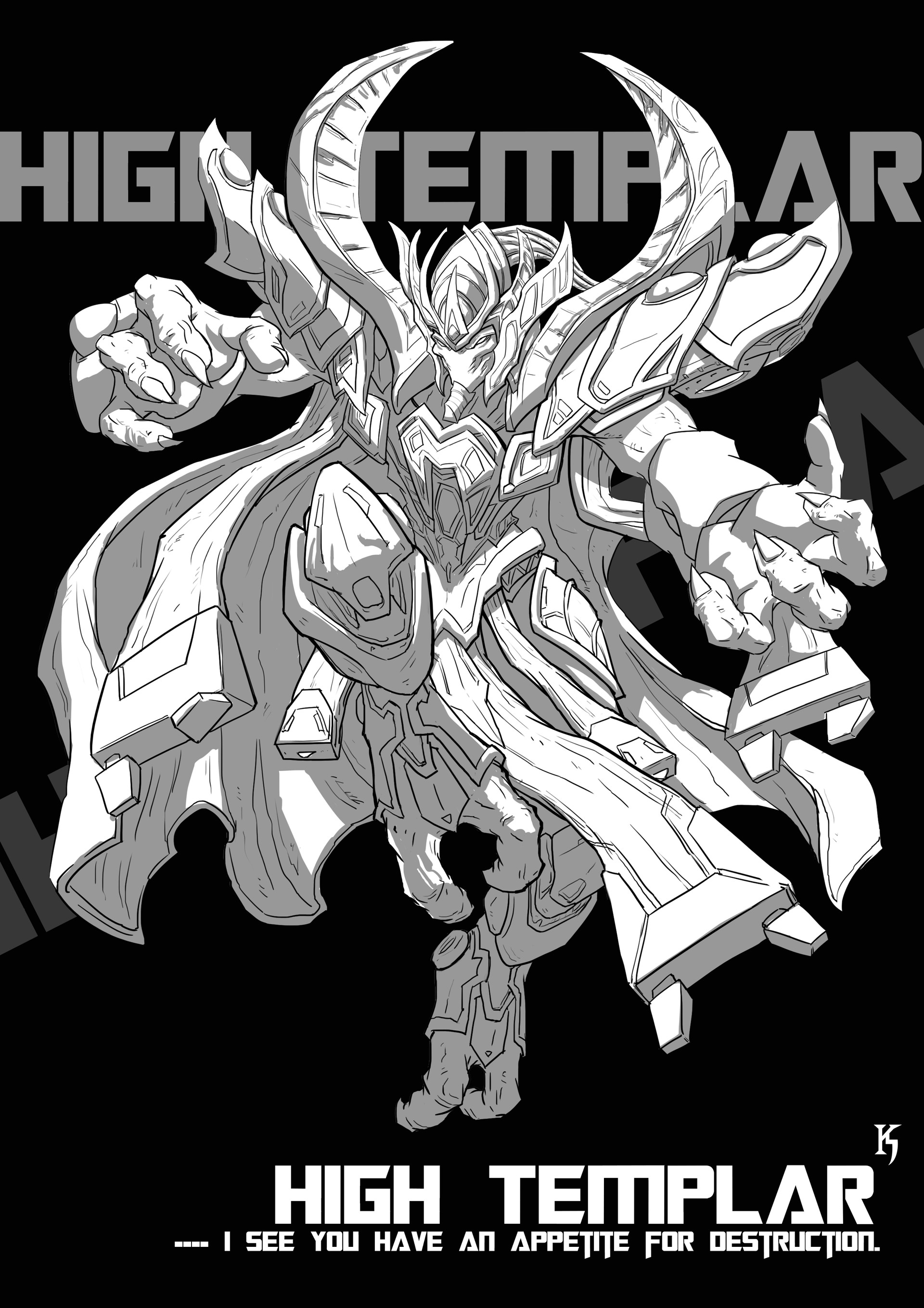 ArtStation - Starcraft 2 - High Templar