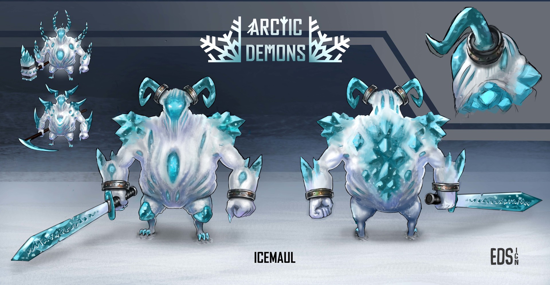 ArtStation - Arctic demons