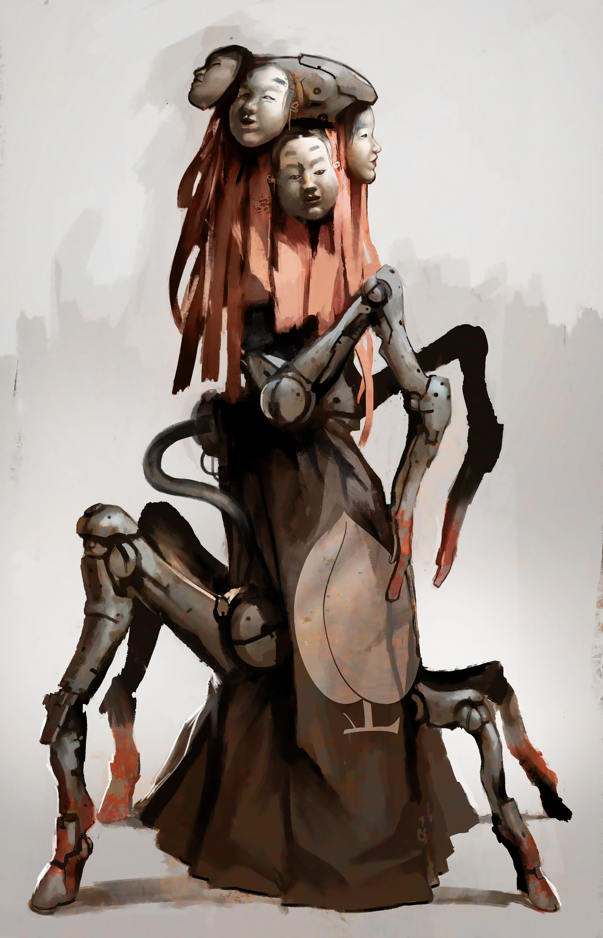 guillaume-menuel-mecha-momo.jpg (1920×2984)-花瓣网