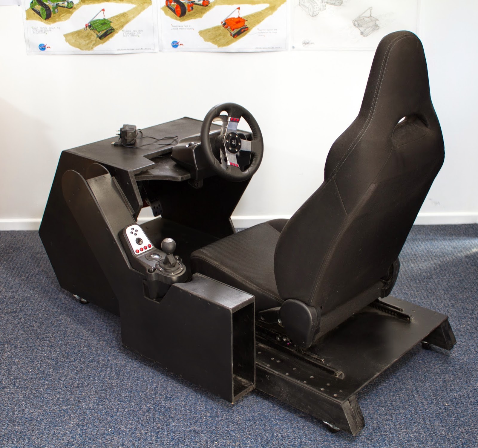 Pencil Warriors - Racing Cockpit Simulator