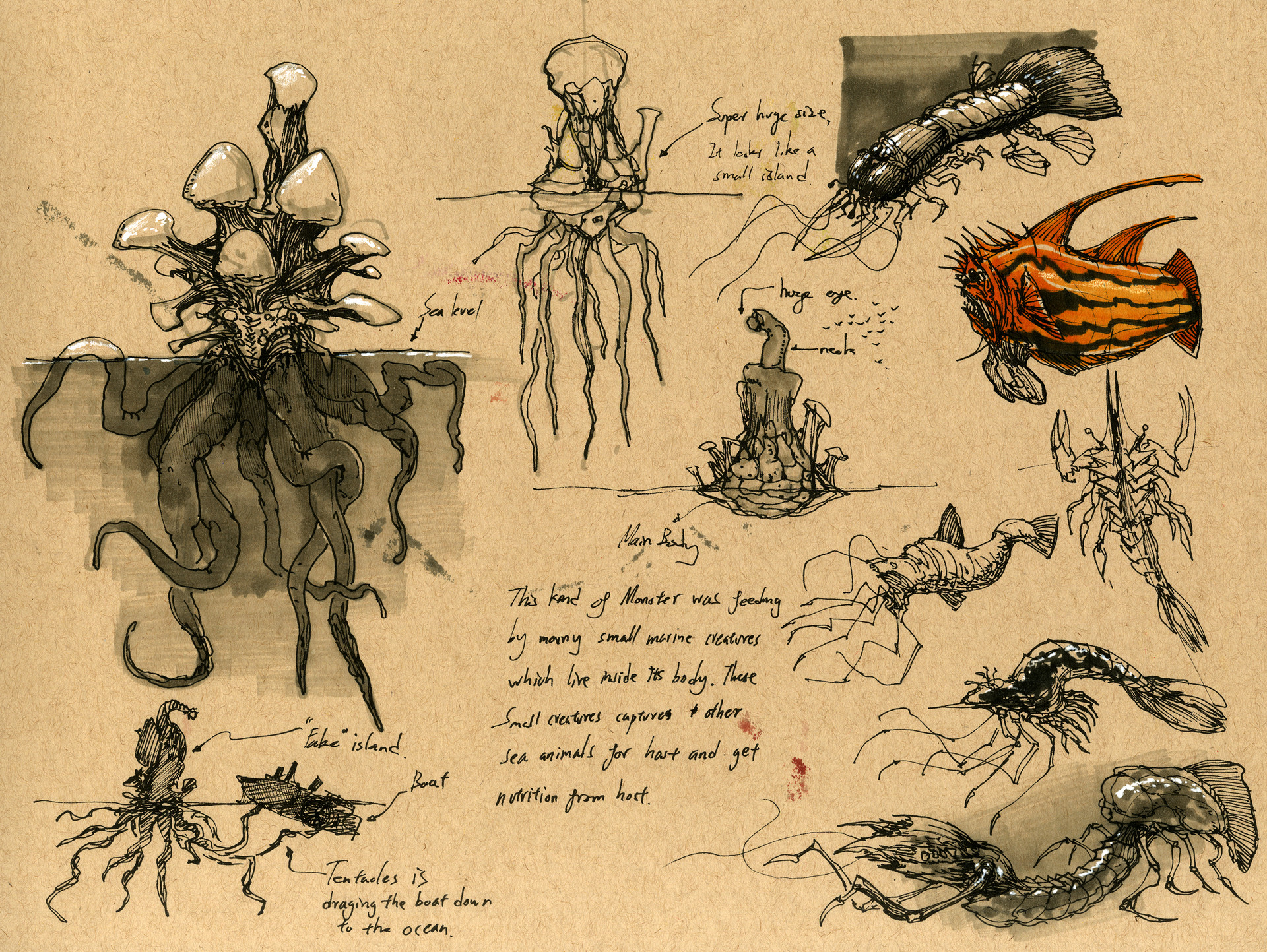 Longque Chen - monsters