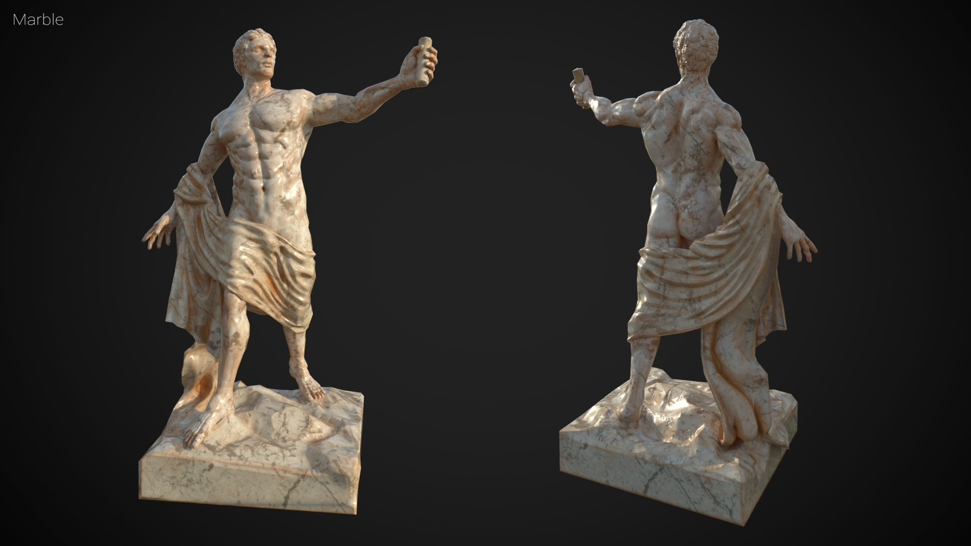 Matthew Hore - Custom Marble Statue