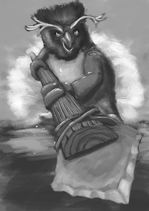 ArtStation - Daily: Penguin warrior