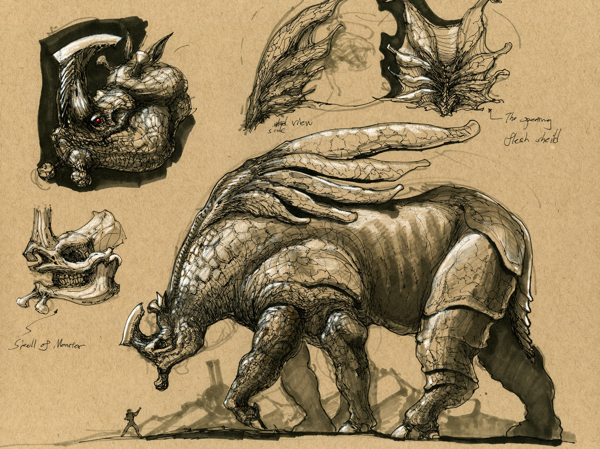 Longque Chen - Monster living on the ground