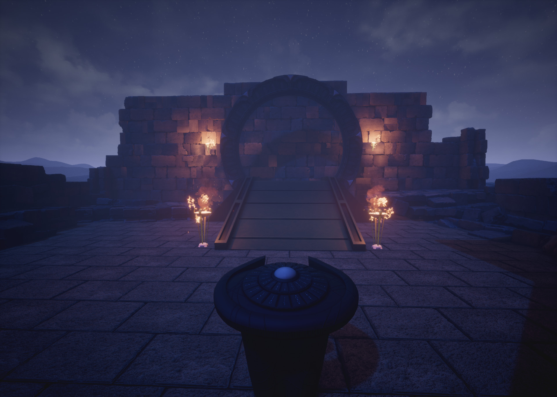 Csősz Gergő Levente - Ancient Egyptian Stargate Night Scene (2017)