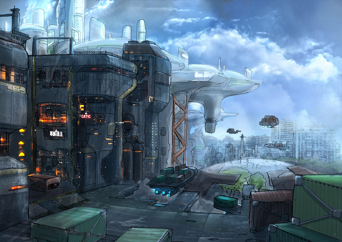 ArtStation - Loading Dock