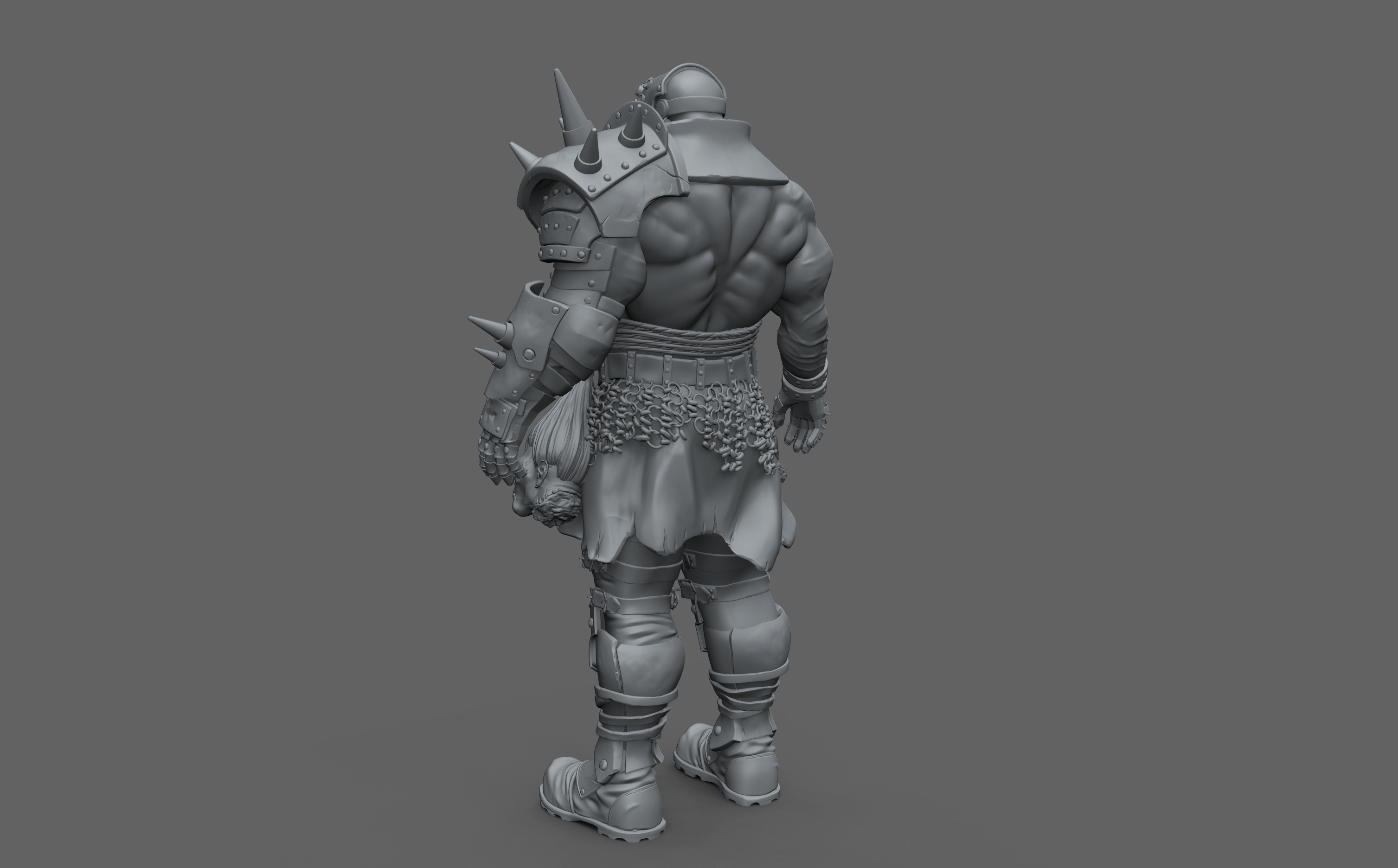 Jon M Lopez - Warmachine Tactics : Doom Reaver zbrush sculpts