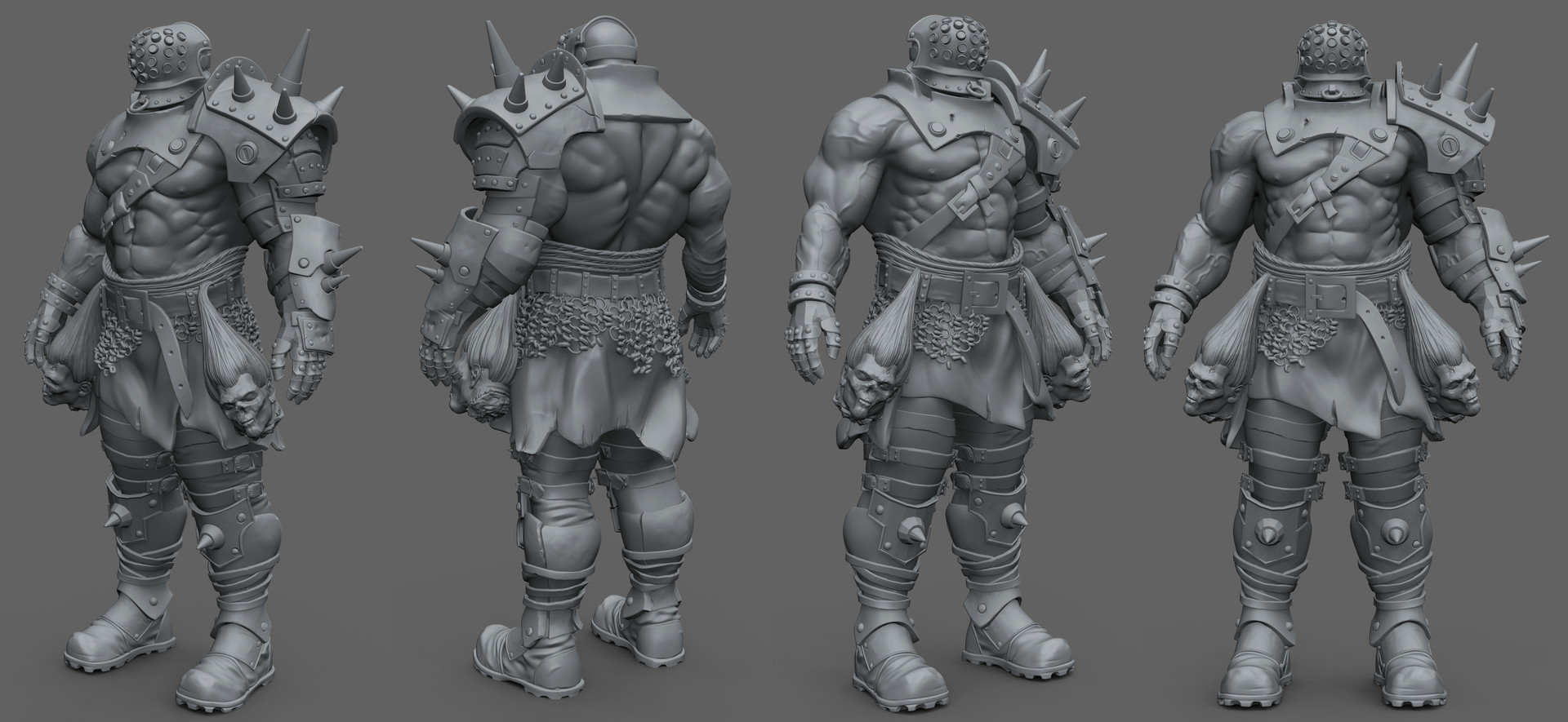 ArtStation - Warmachine Tactics : Doom Reaver zbrush sculpts