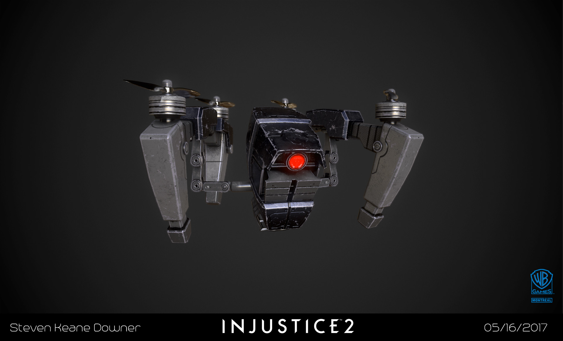 Steven Downer - Injustice 2 Cyborg Drone