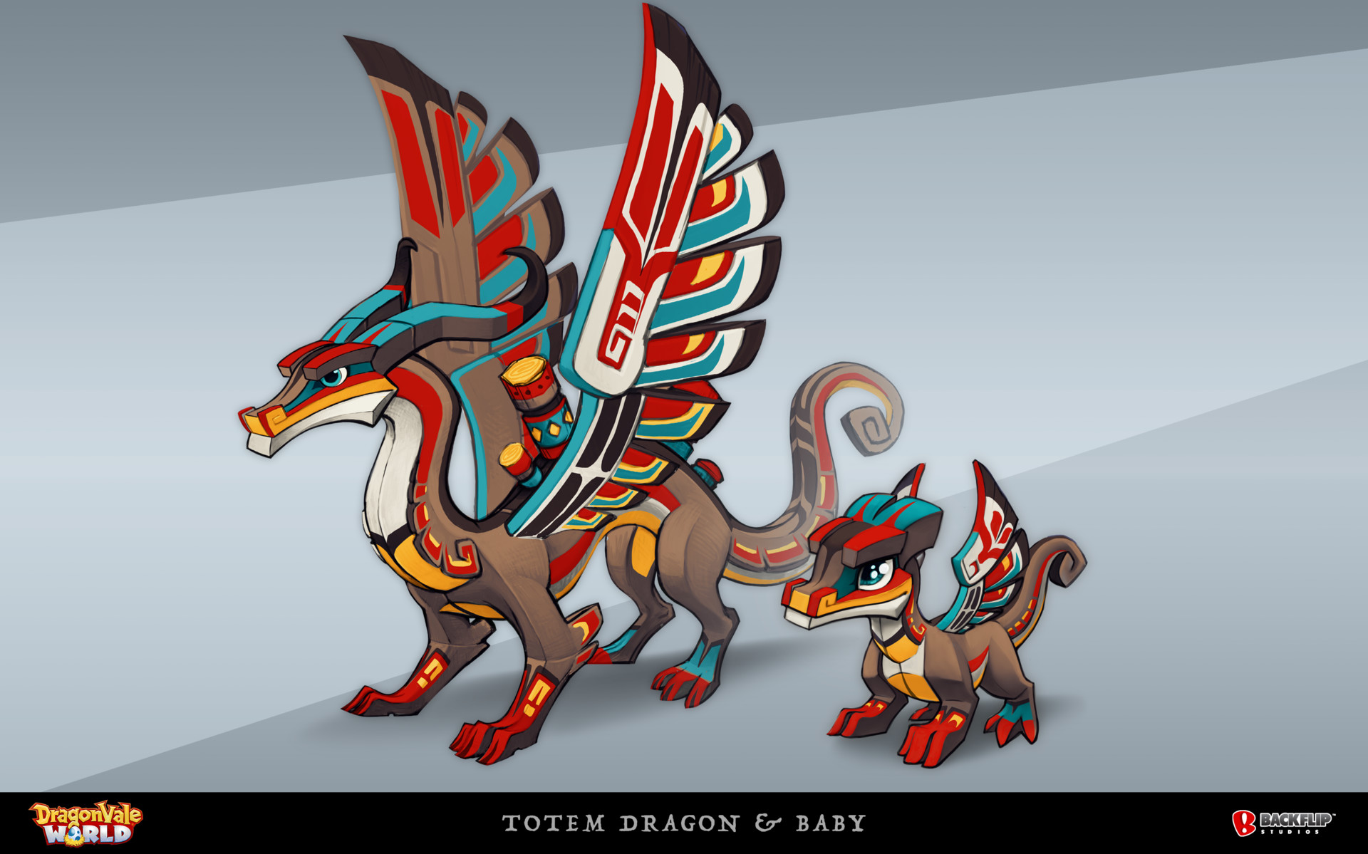 ArtStation - Totem Dragon Concepts