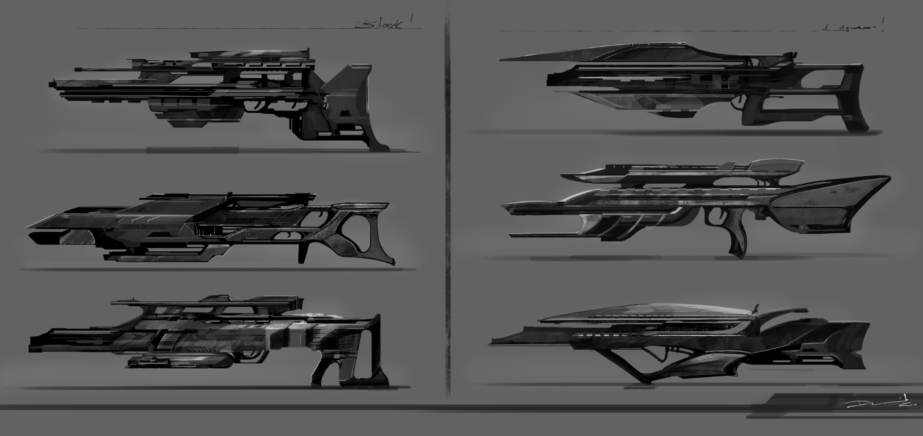 ArtStation - Laser Guns_01
