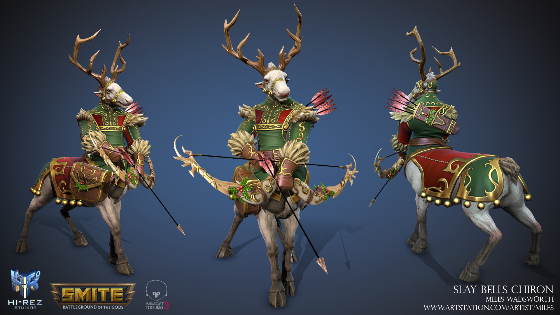 Miles Wadsworth - SMITE: Slay Bells Chiron