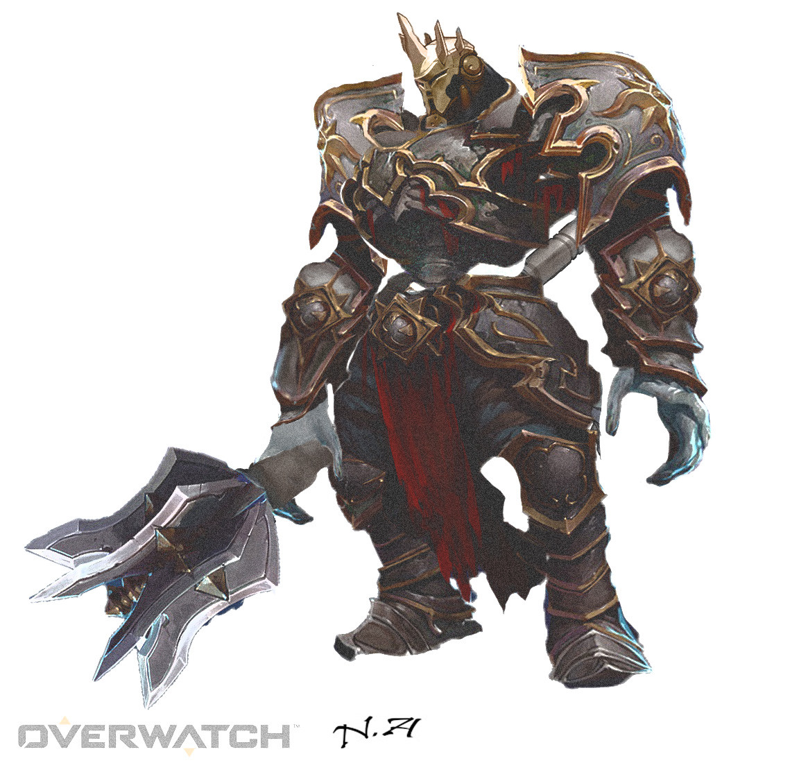 ArtStation - Skeletons king reinhardt