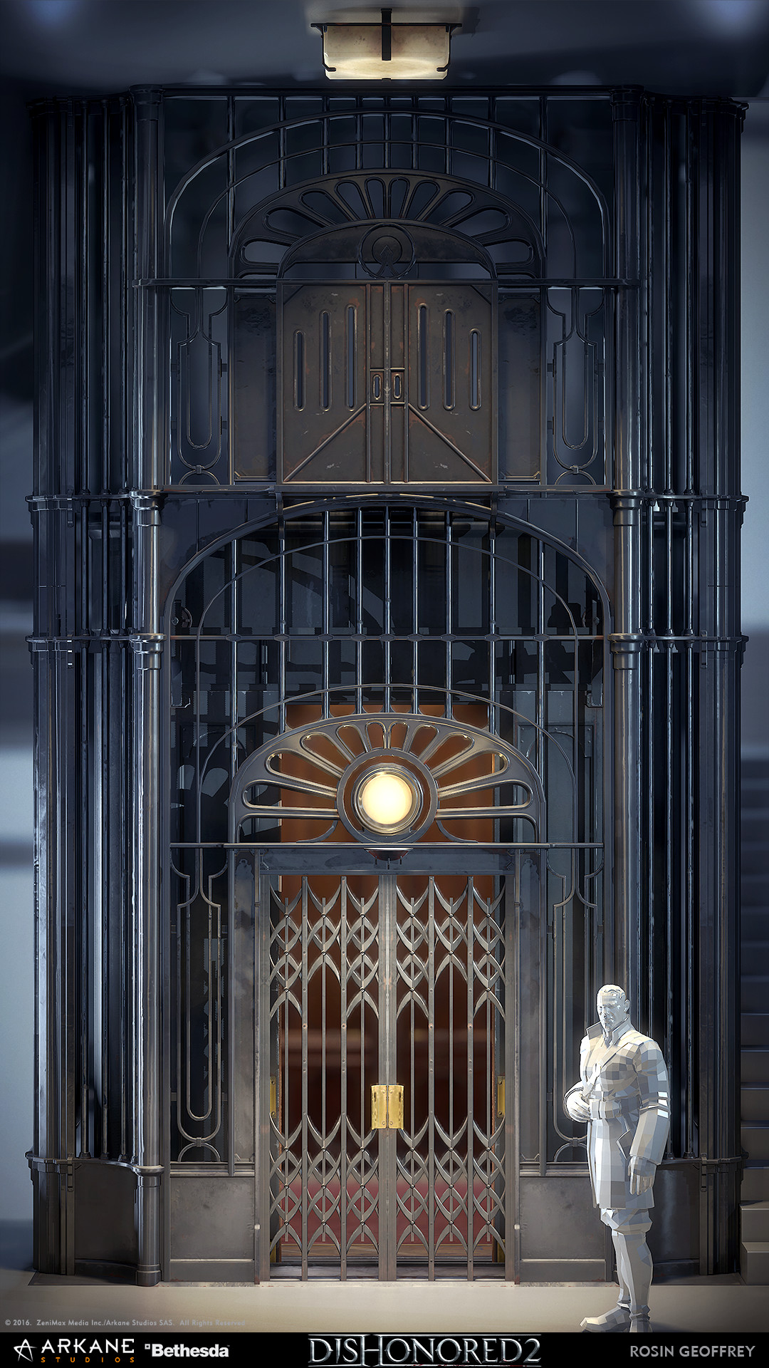 Geoffrey Rosin Piperaud - Dishonored 2 - Lift