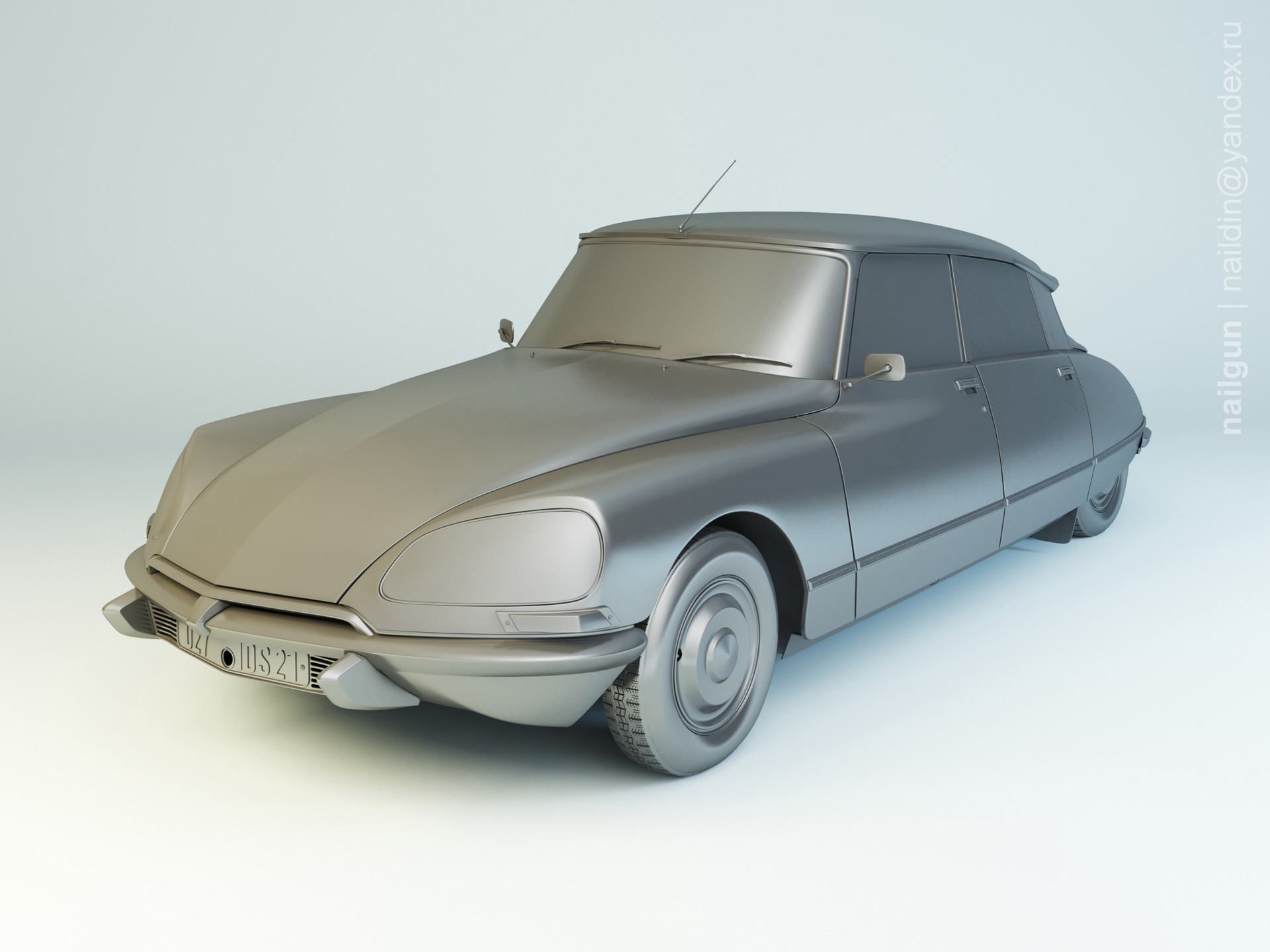 Nailgun3d _ Nail Khusnutdinov - Citroen DS2