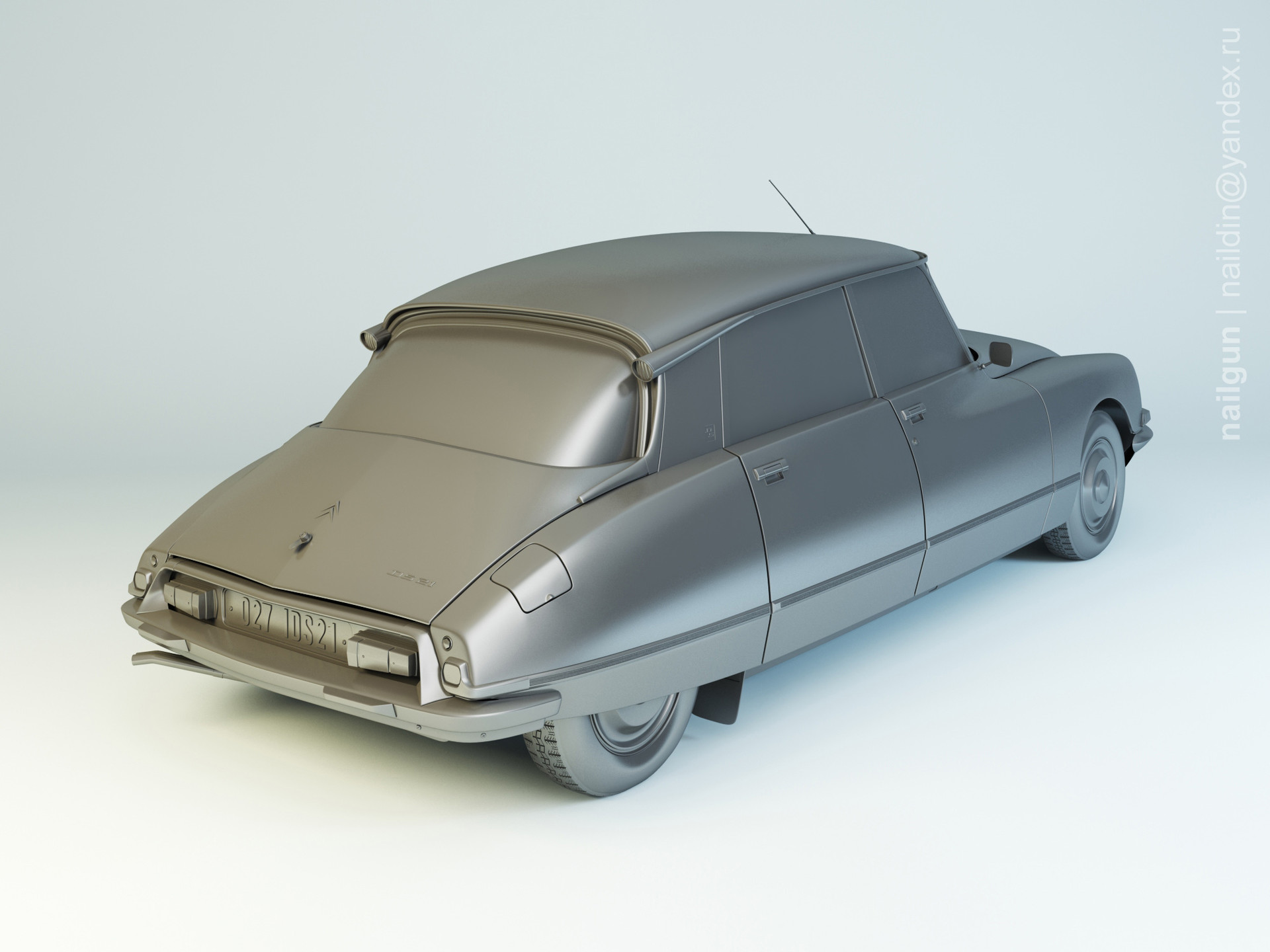Nailgun3d _ Nail Khusnutdinov - Citroen DS2