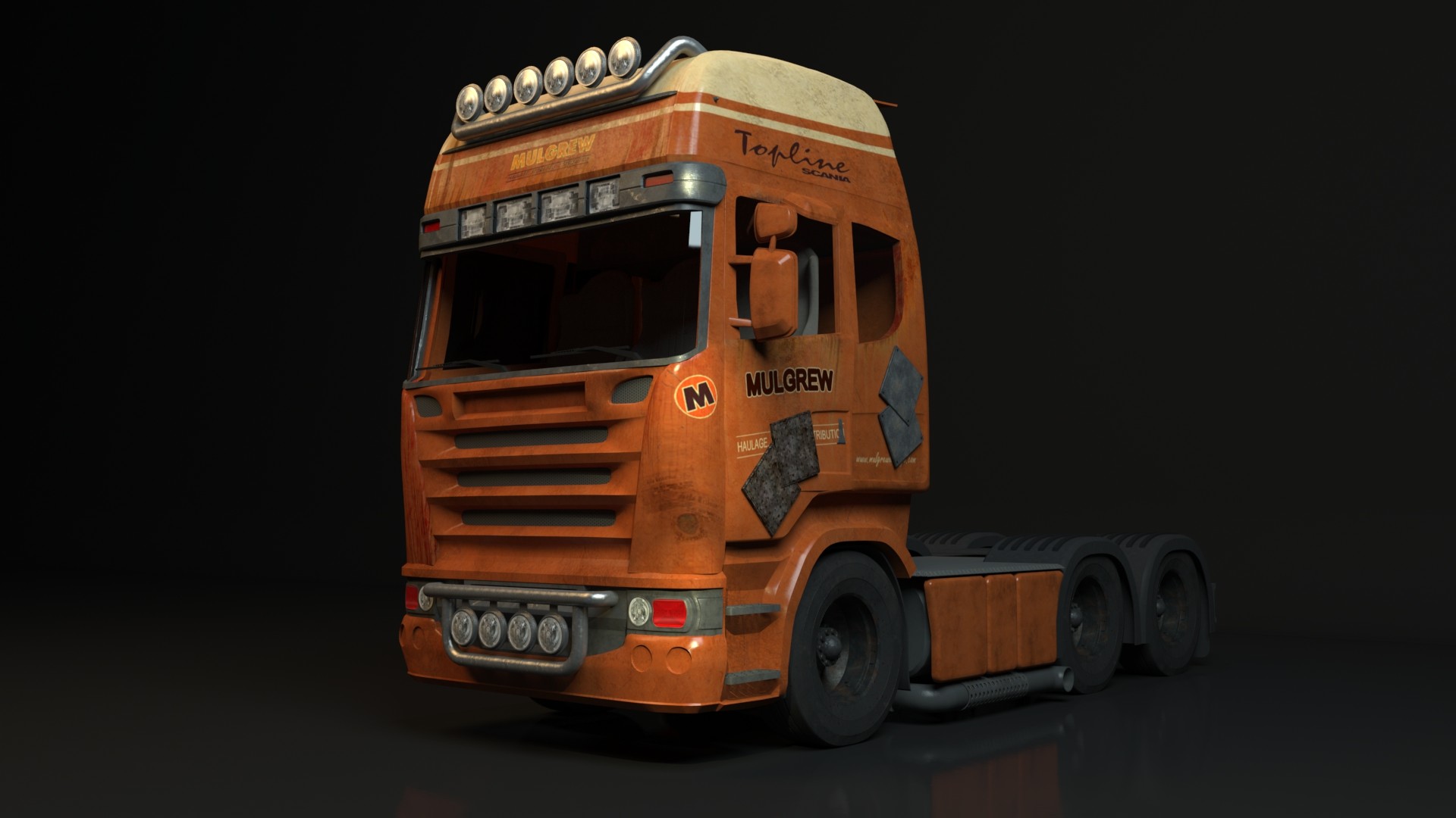 ArtStation - Scania Truck