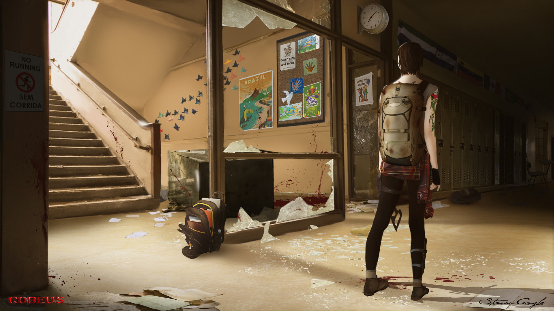 ArtStation - Hallway Scene