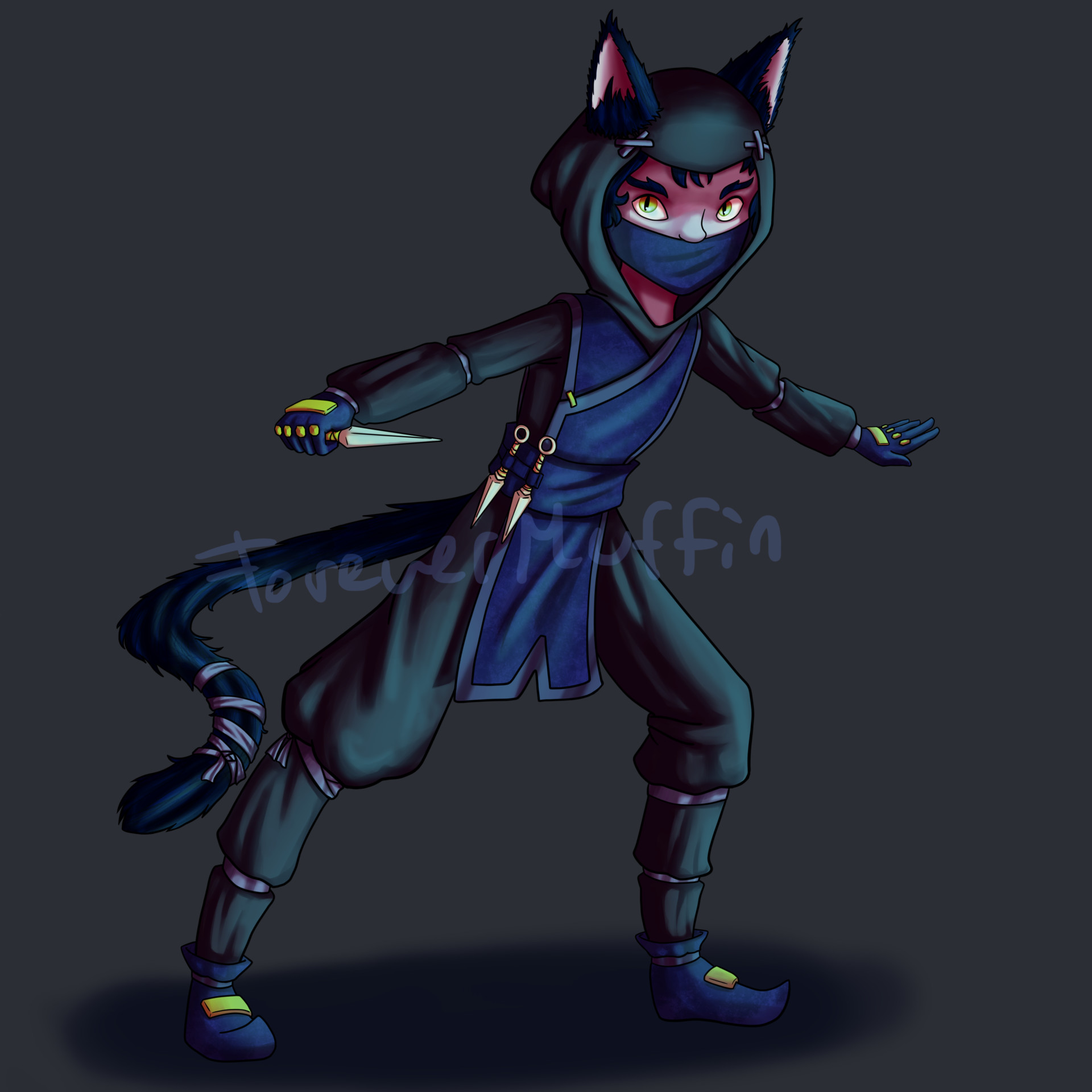 ArtStation - Ninja - Commission
