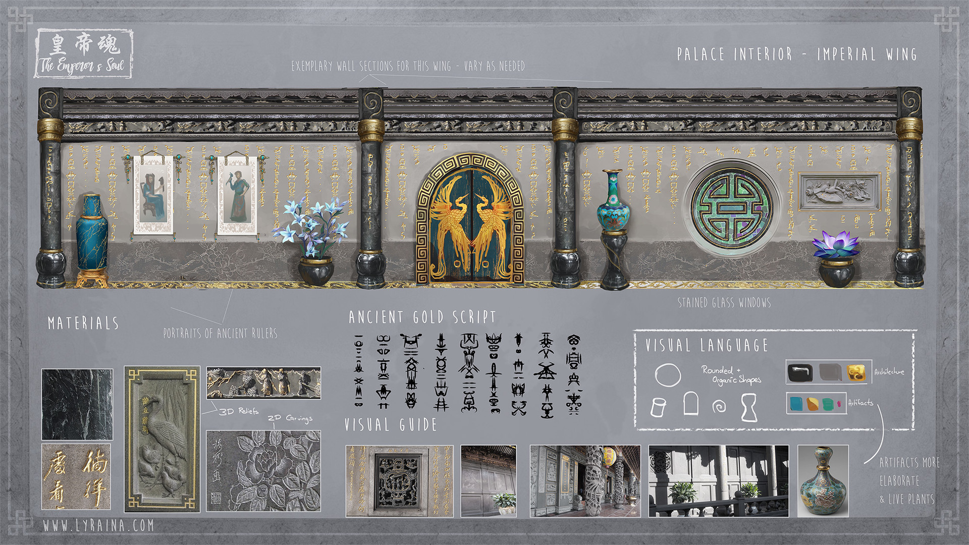 ArtStation - The Emperor's Soul - Imperial Wing Callout Sheet