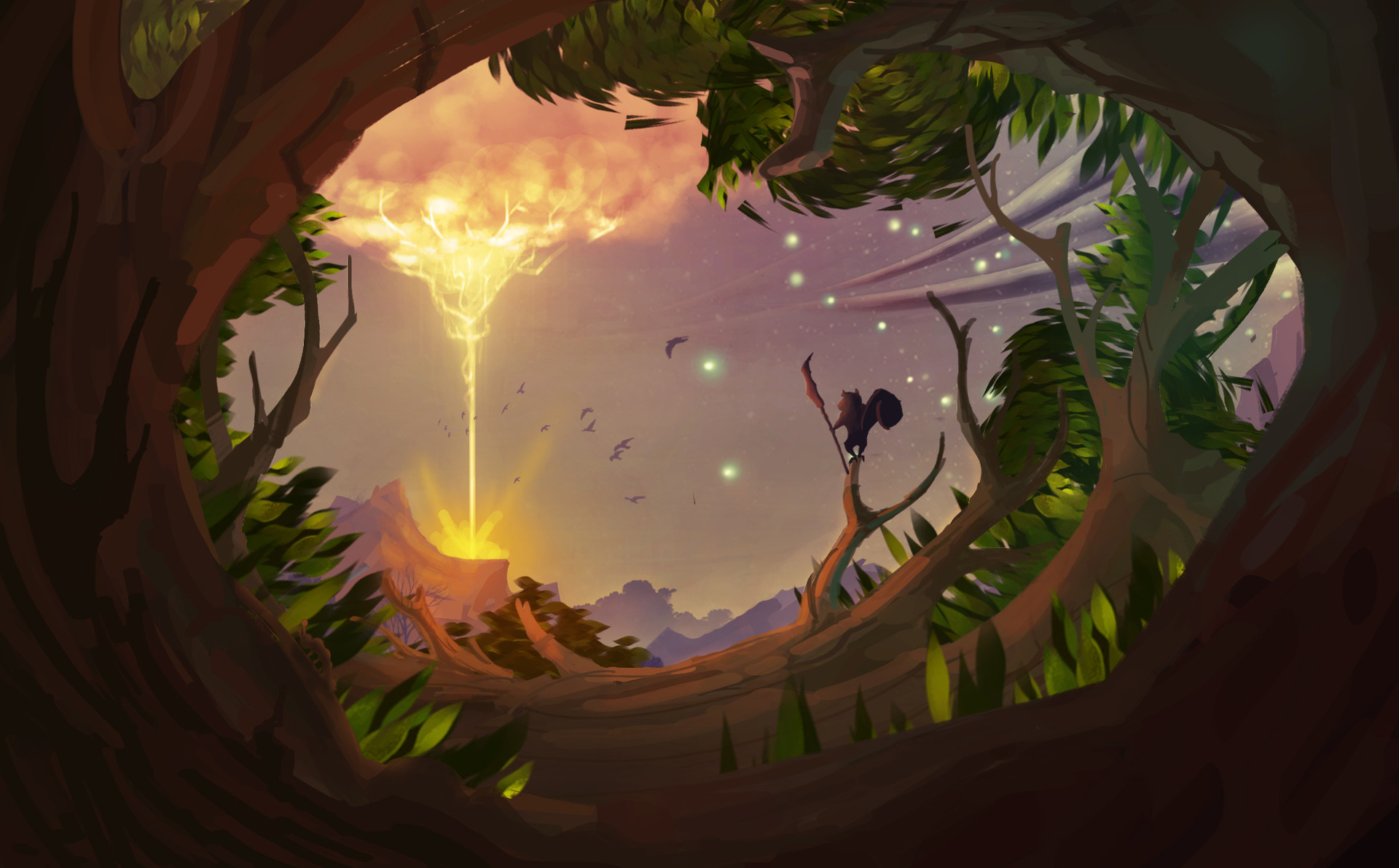 ArtStation - Calm before storm