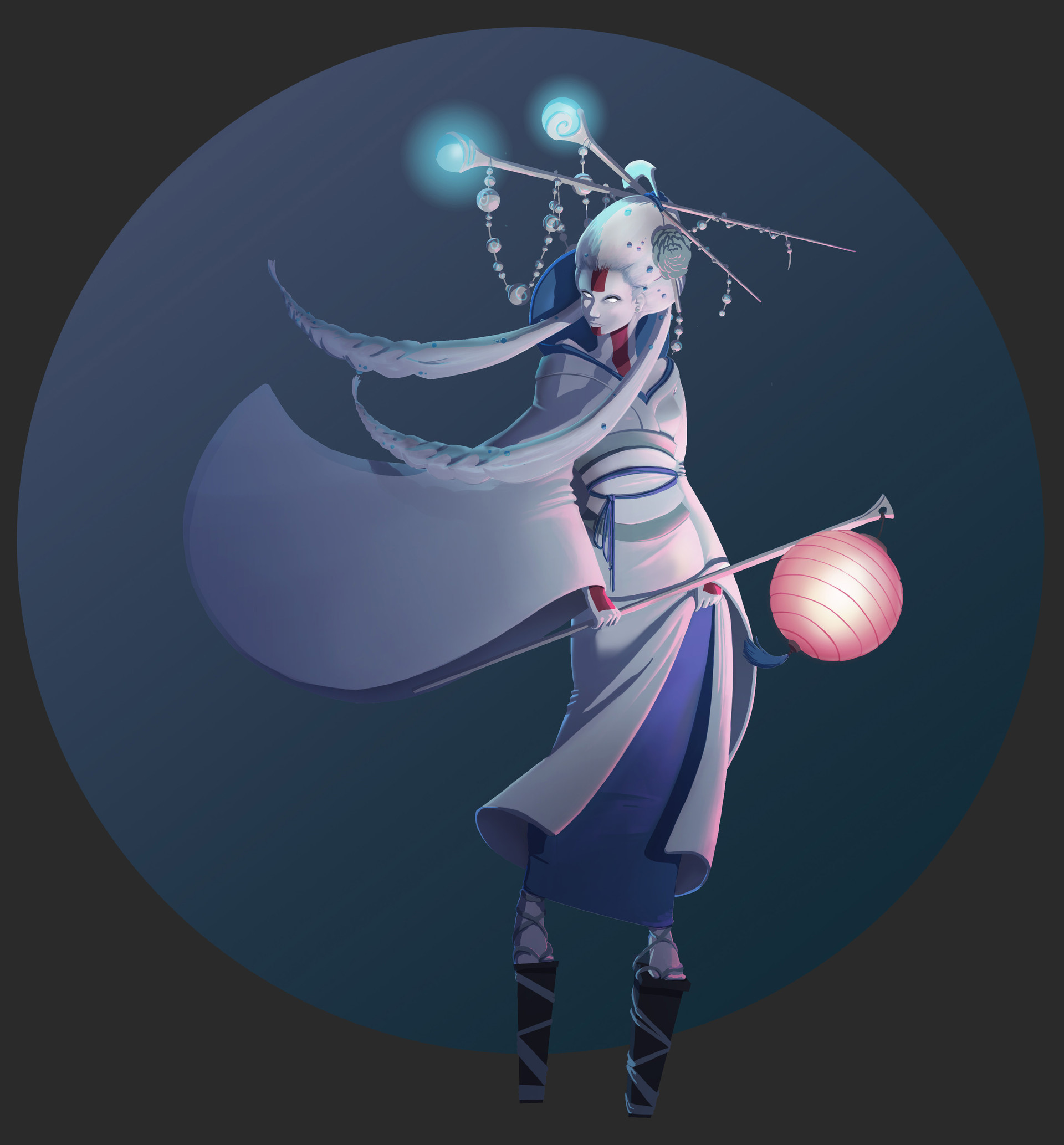 ArtStation - Snow geisha