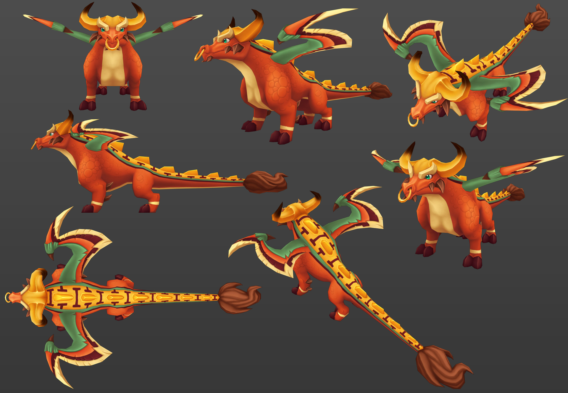 Adam Roark - DragonVale World Tauria Dragon