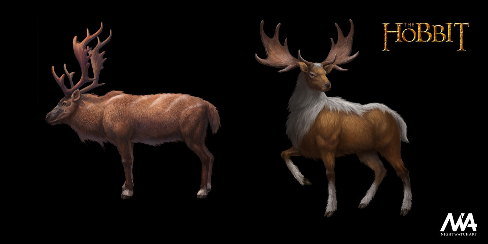 Night Watchart - The Middle Kingdom of the hobbits