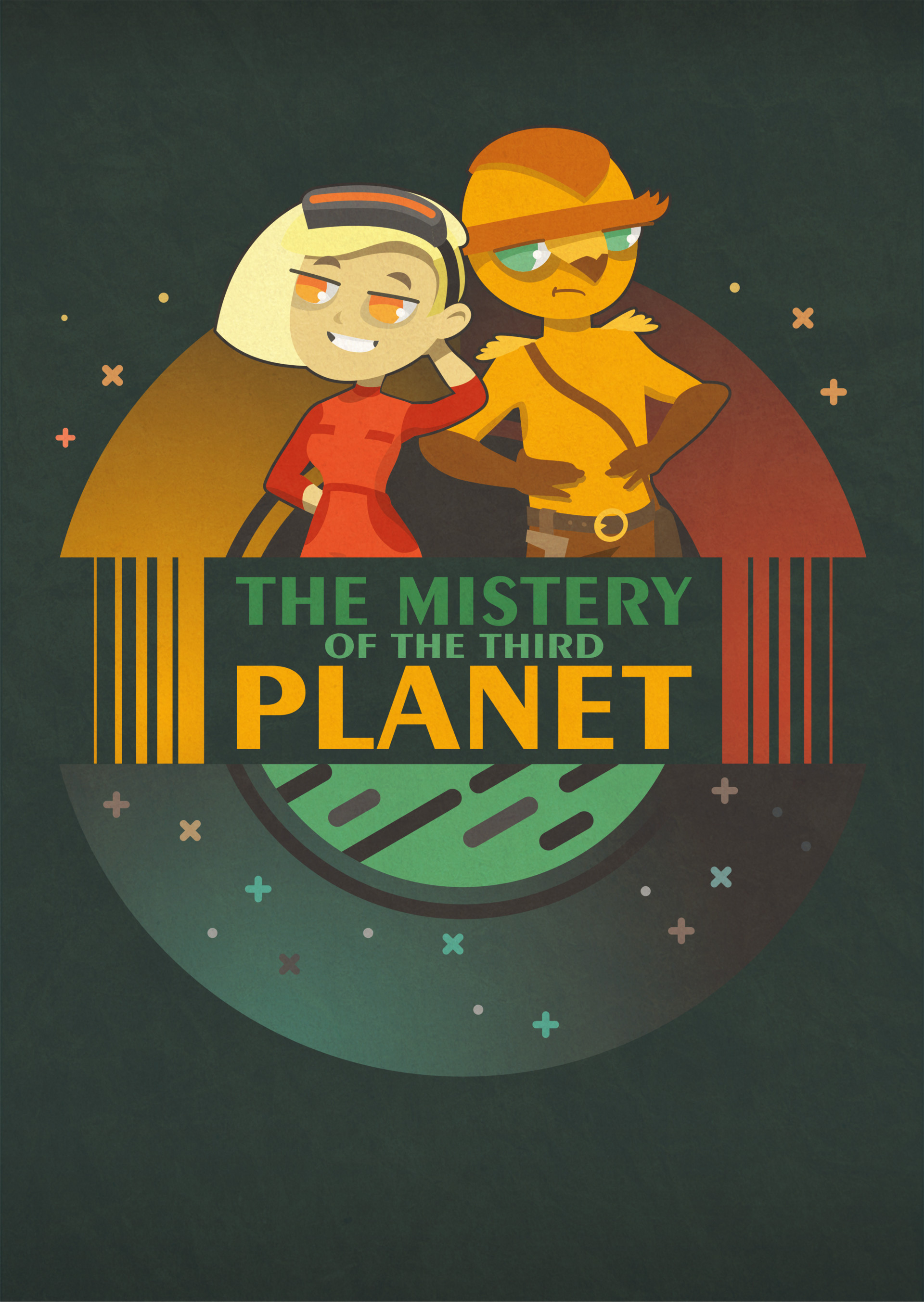 ArtStation - The Mystery of the Third Planet. Cartoon Concept