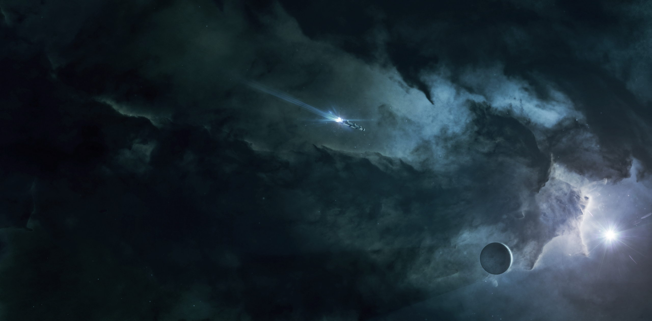 Steve Burg - Alien Covenant - Planet and Ion Storm