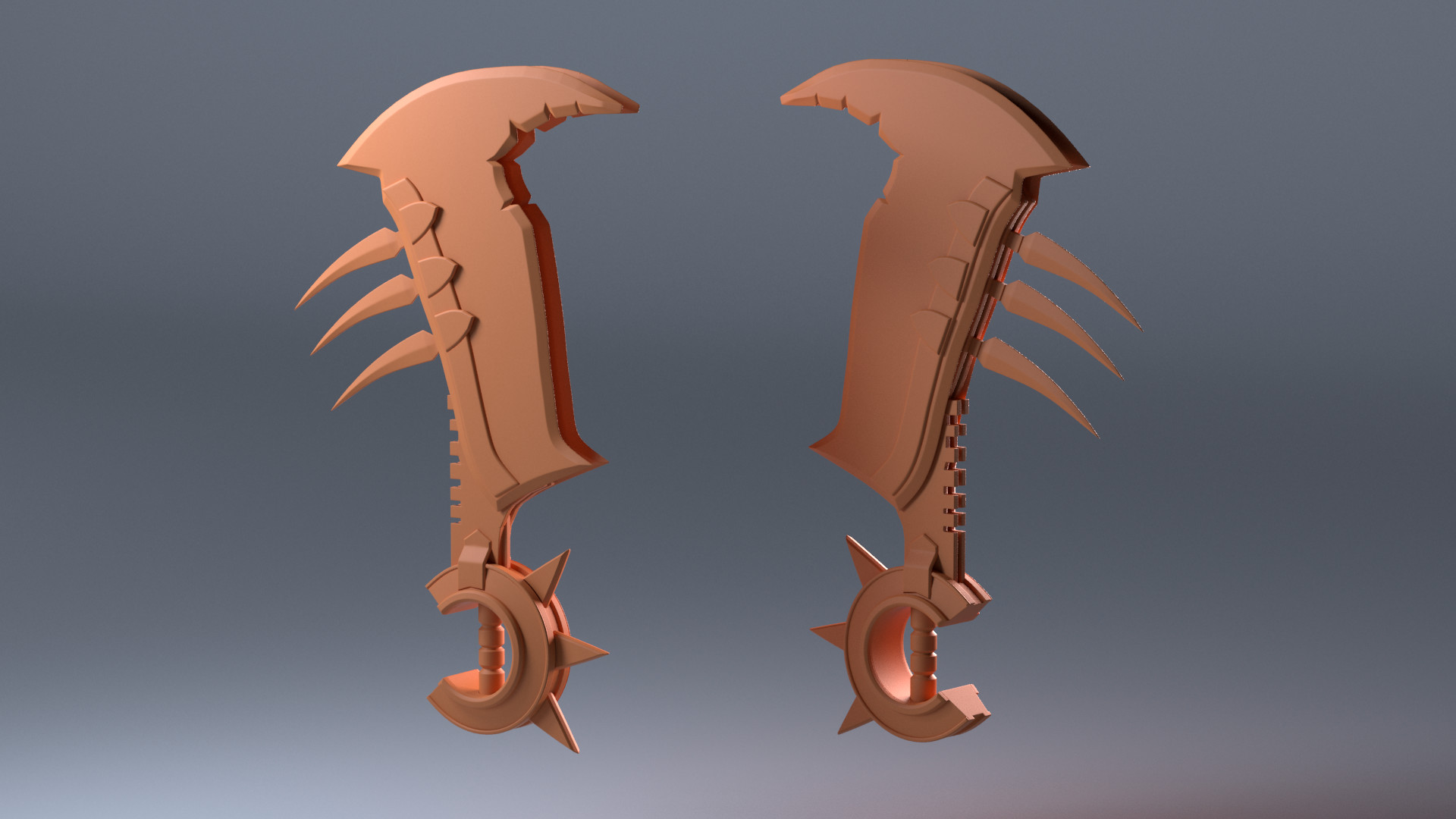 ArtStation - Draven Weapon